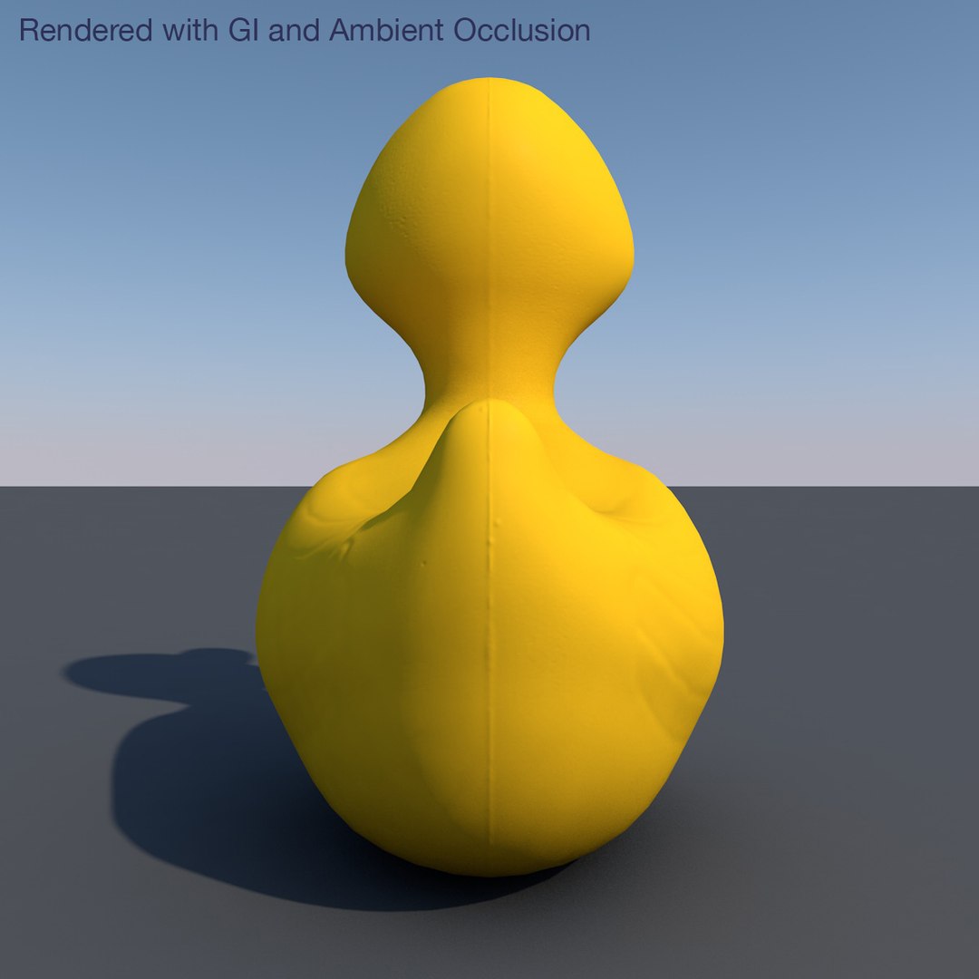 Rubber-duck Rubber C4d