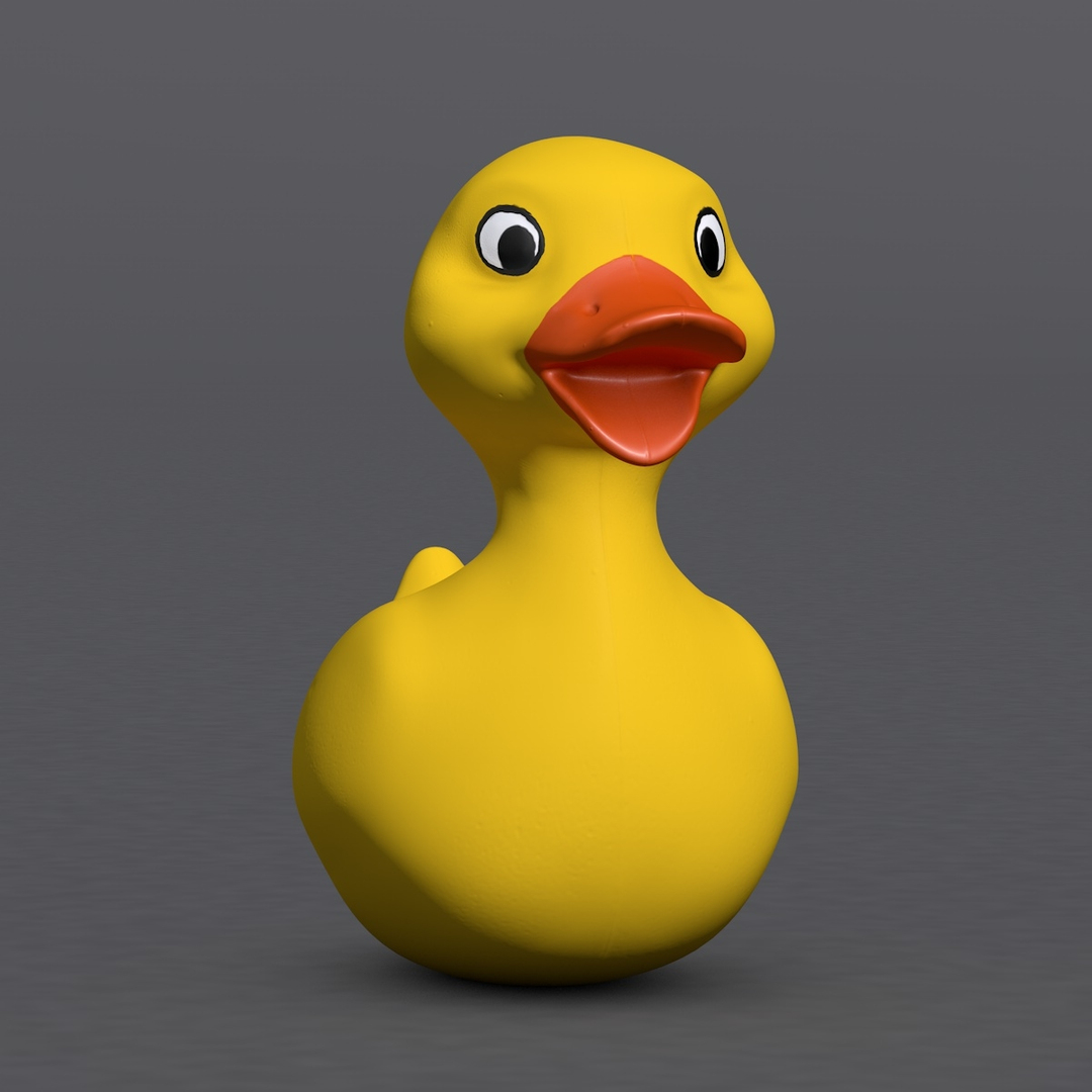 Rubber-duck Rubber C4d