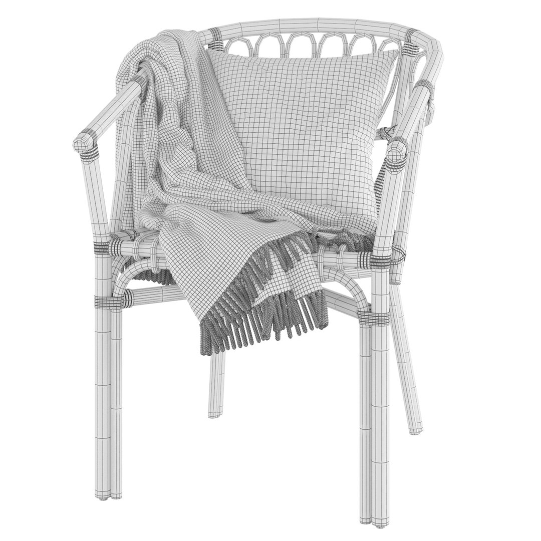 3D Armchair Corynn Model - TurboSquid 1973215