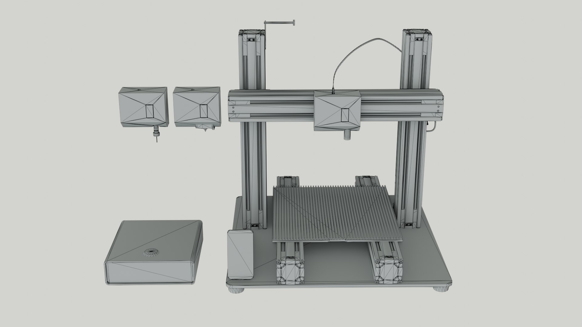 Modular 3D Printer model - TurboSquid 1771799