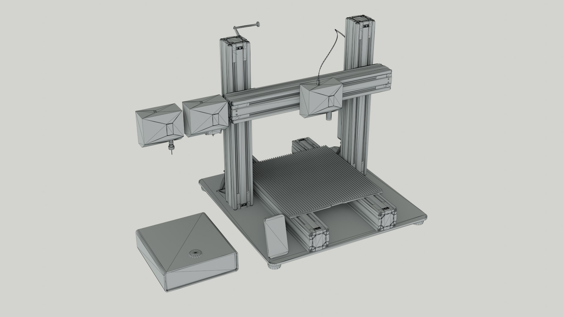 Modular 3D Printer model - TurboSquid 1771799