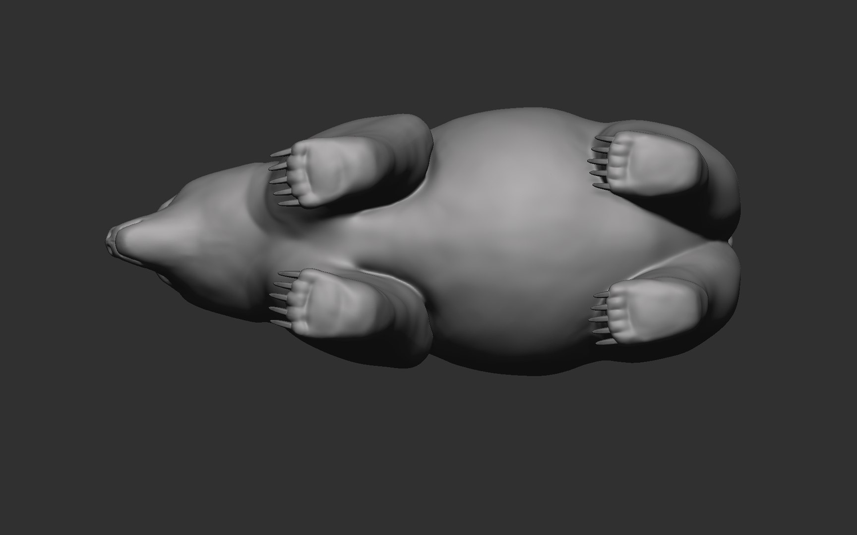 3D Bear Base Mesh Model - TurboSquid 1827389