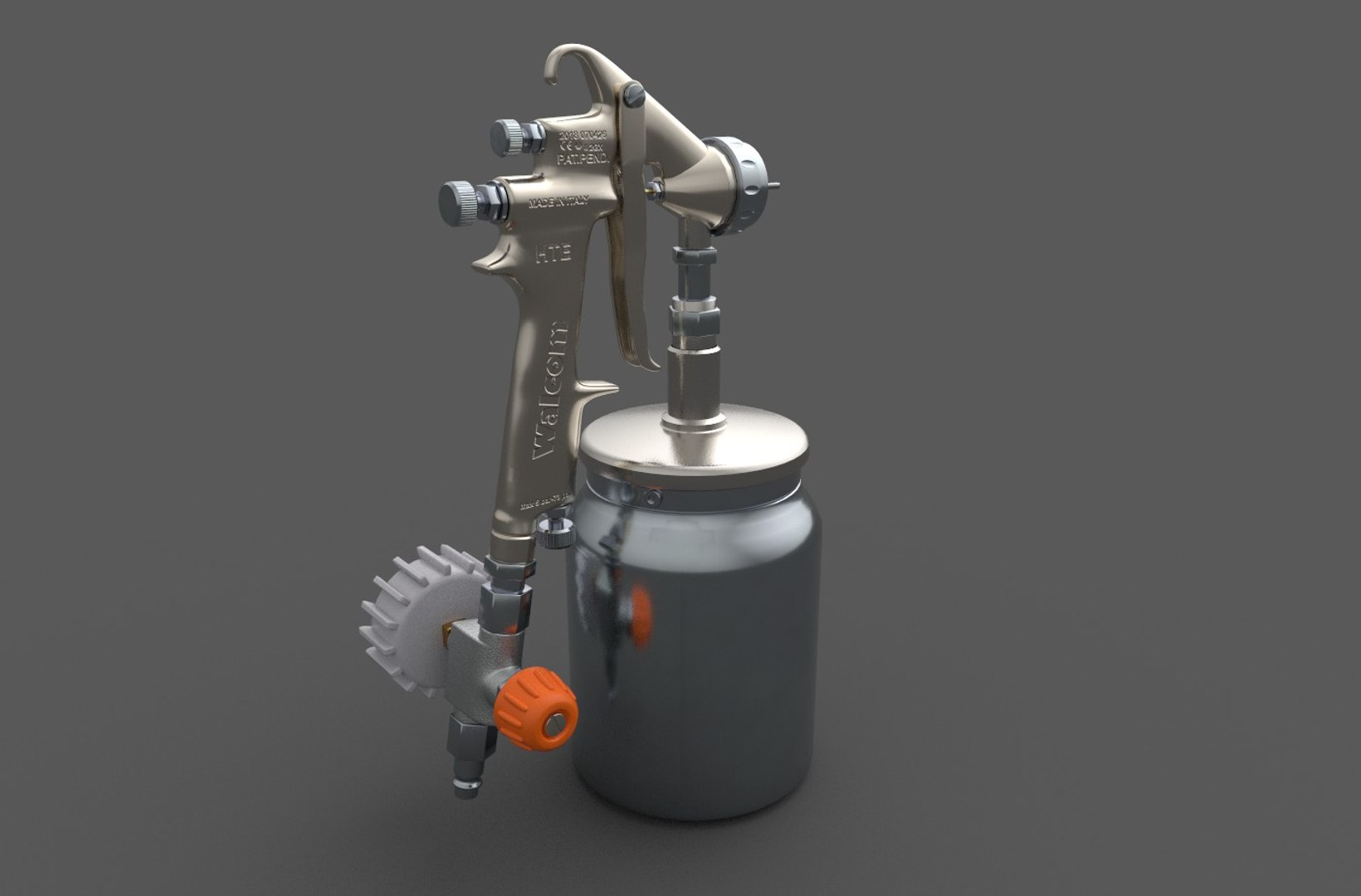 3D spray gun model - TurboSquid 1472478