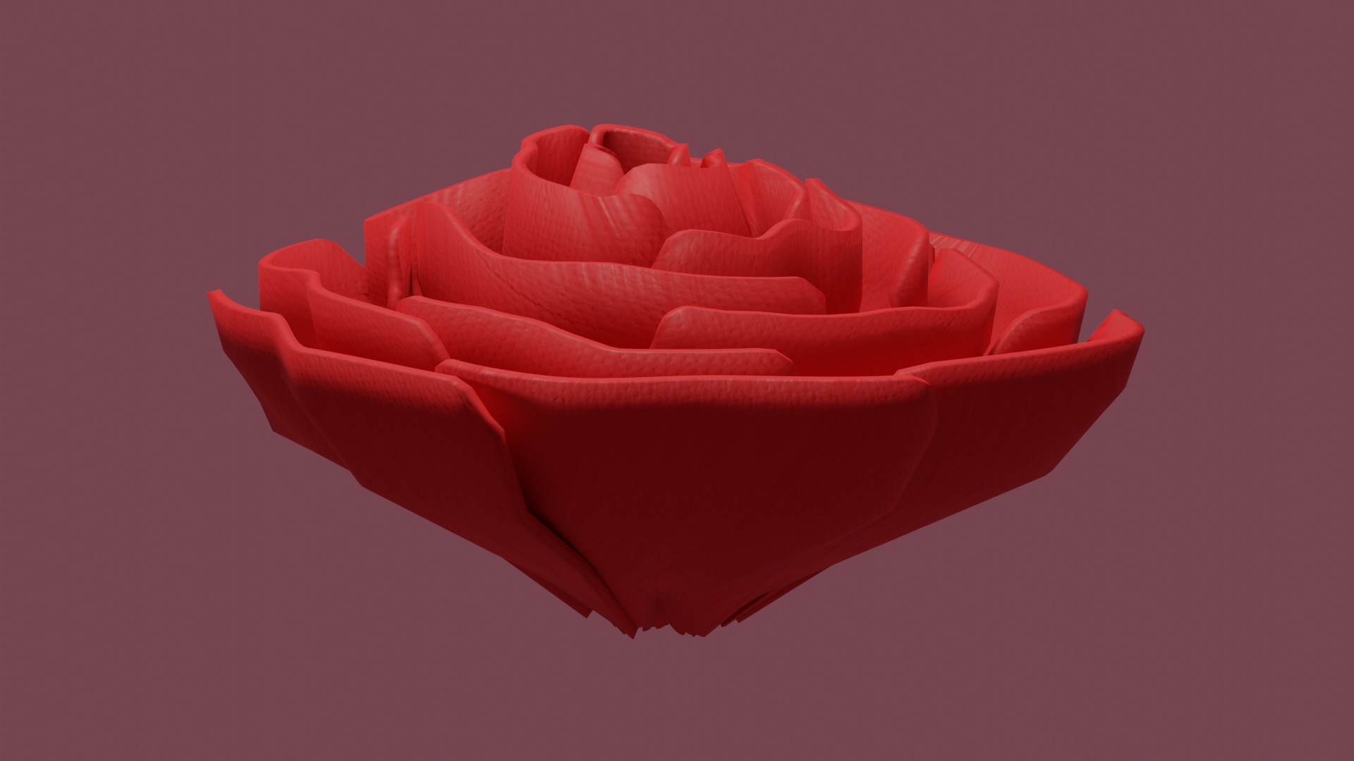 3D Model Red Rose - TurboSquid 2133088