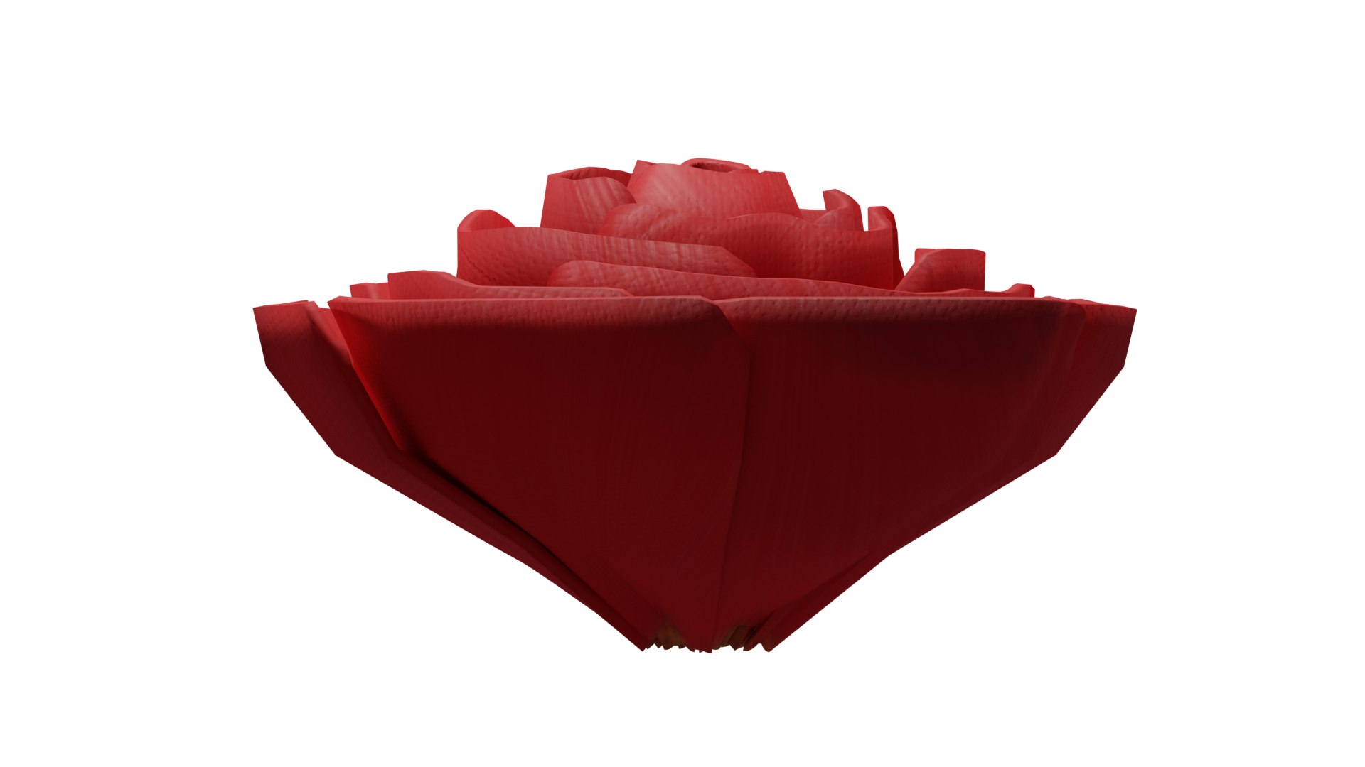 3D Model Red Rose - TurboSquid 2133088