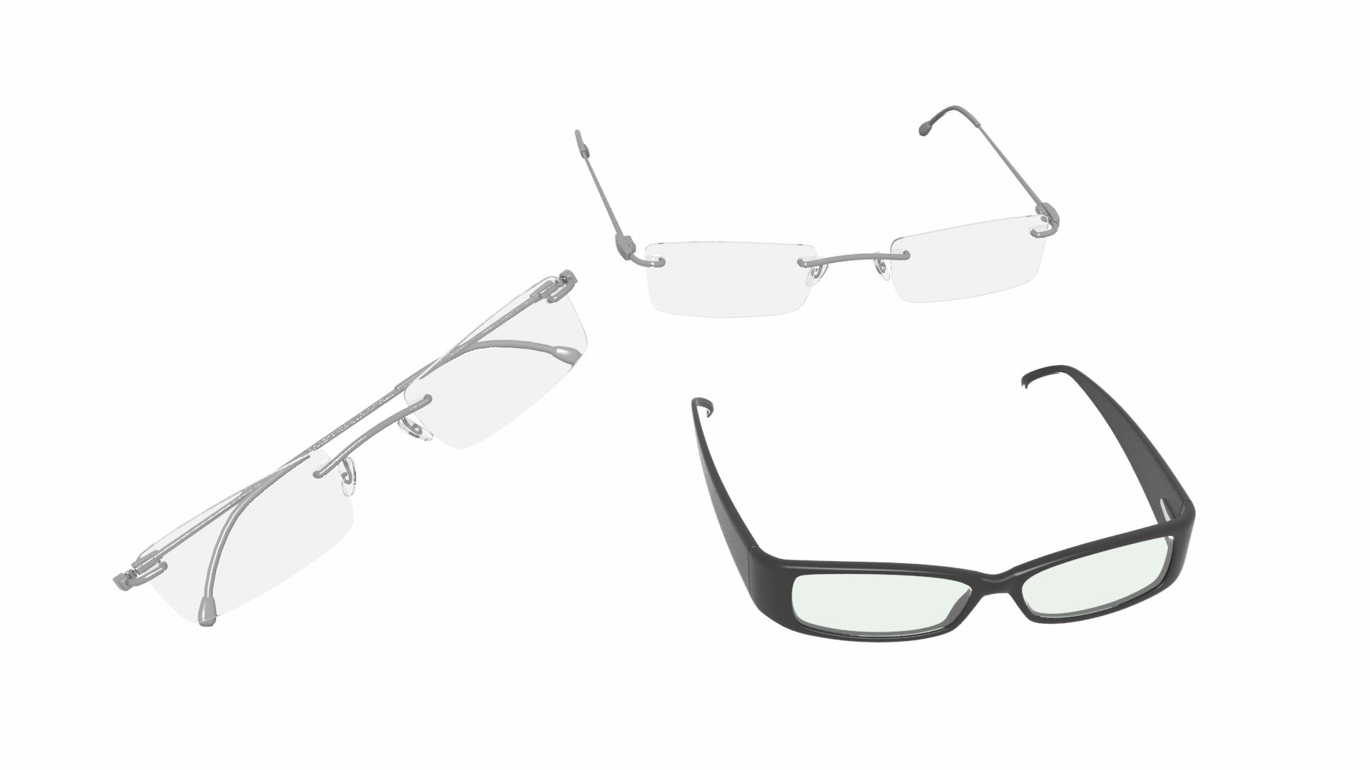 Glasses 3D Model - TurboSquid 1737776