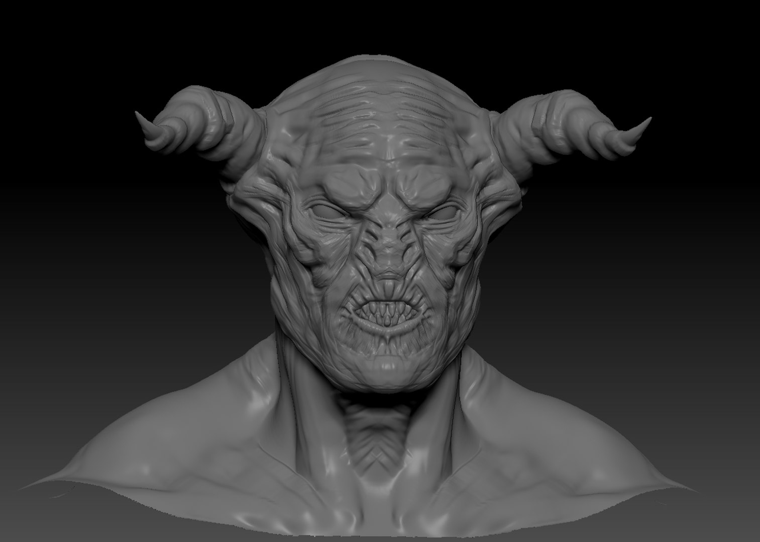 3d Model Of Demon Lord