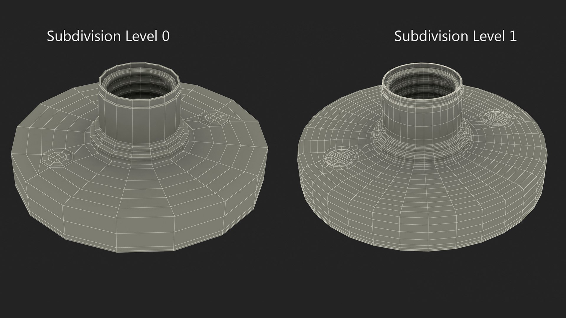 3D Round Screw Light Bulb Socket Model - TurboSquid 2243141