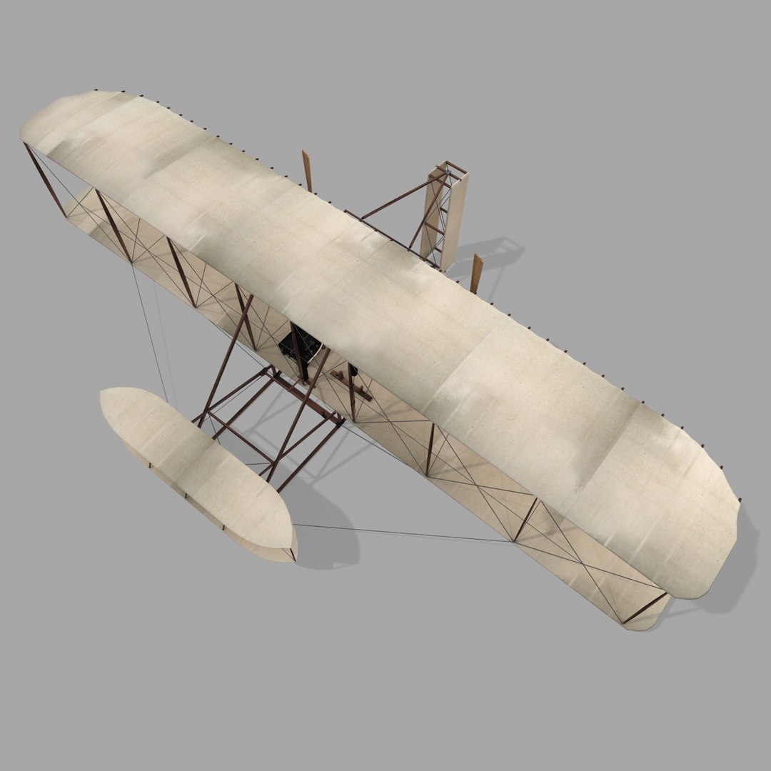 Wright Flyer 1903 Brothers 3d Model