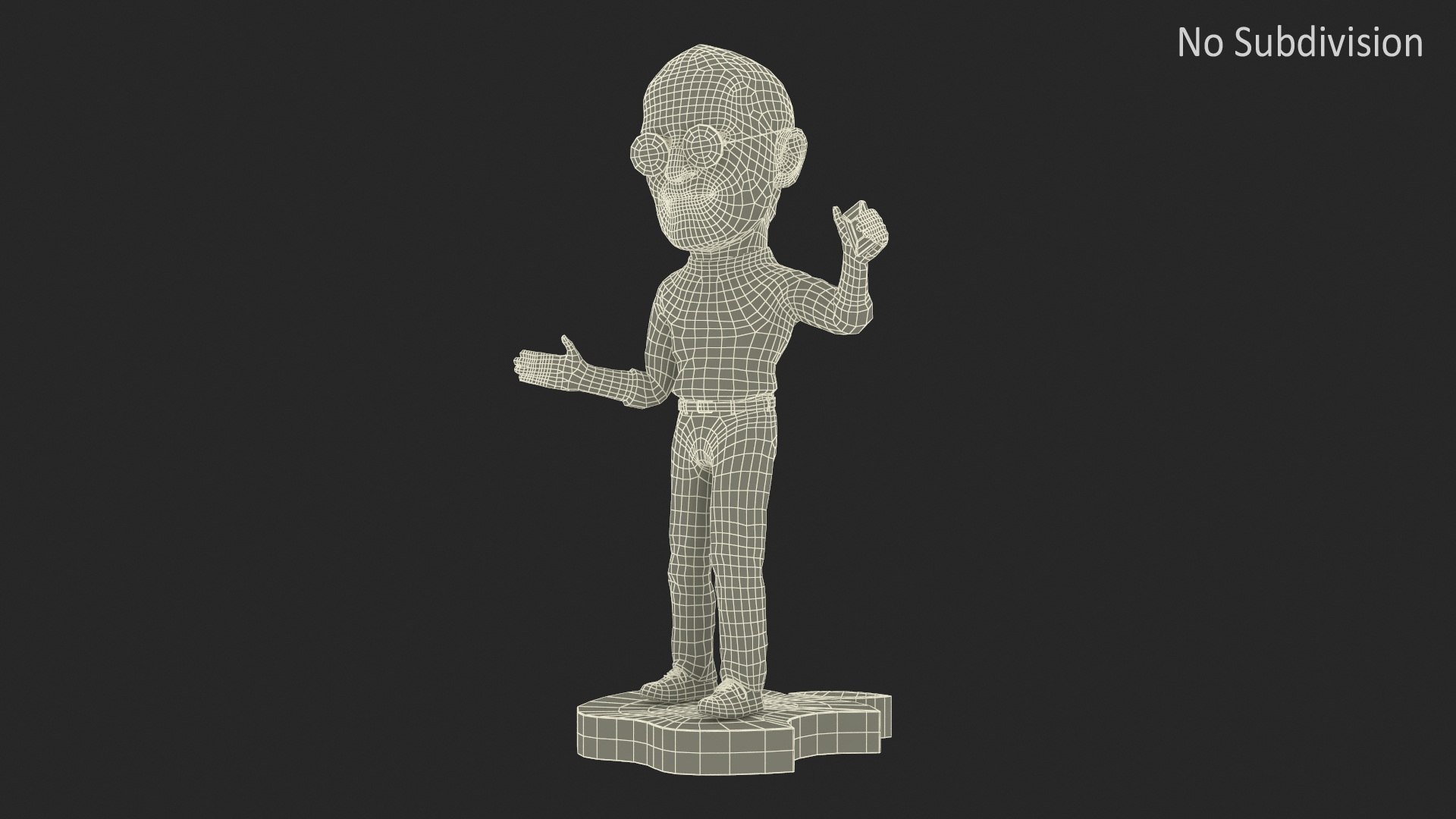3D Steve Jobs Figurine Presentation Pose For 3D Print Model ...