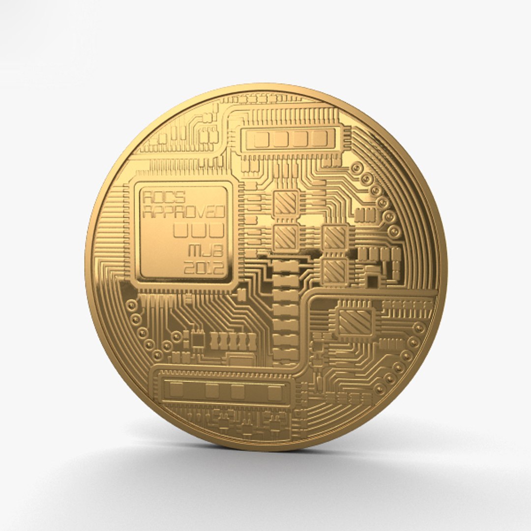 3D bitcoin coin - TurboSquid 1394715