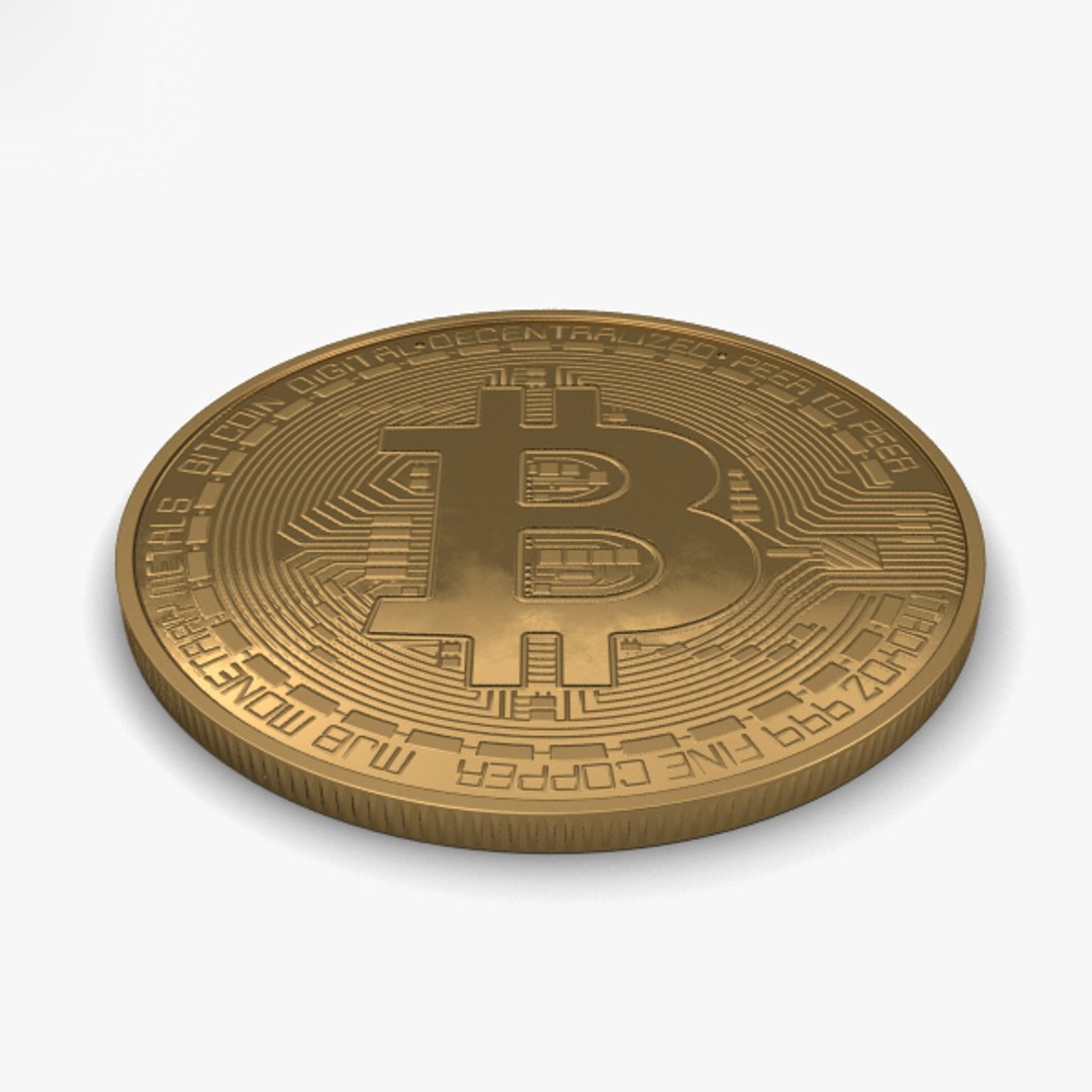 3D bitcoin coin - TurboSquid 1394715
