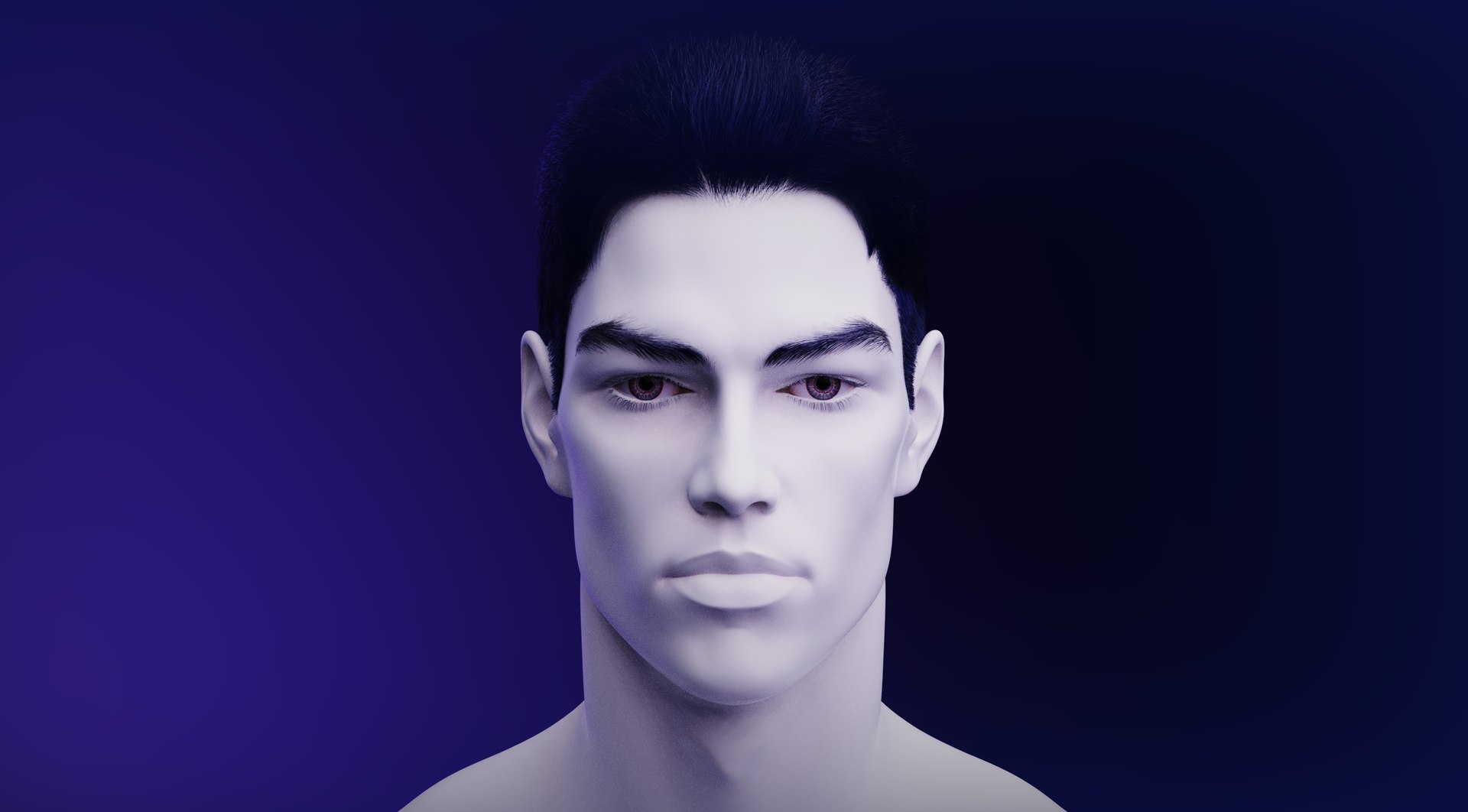 3D Base Body Phoenix And Fibers Hair - TurboSquid 2092275