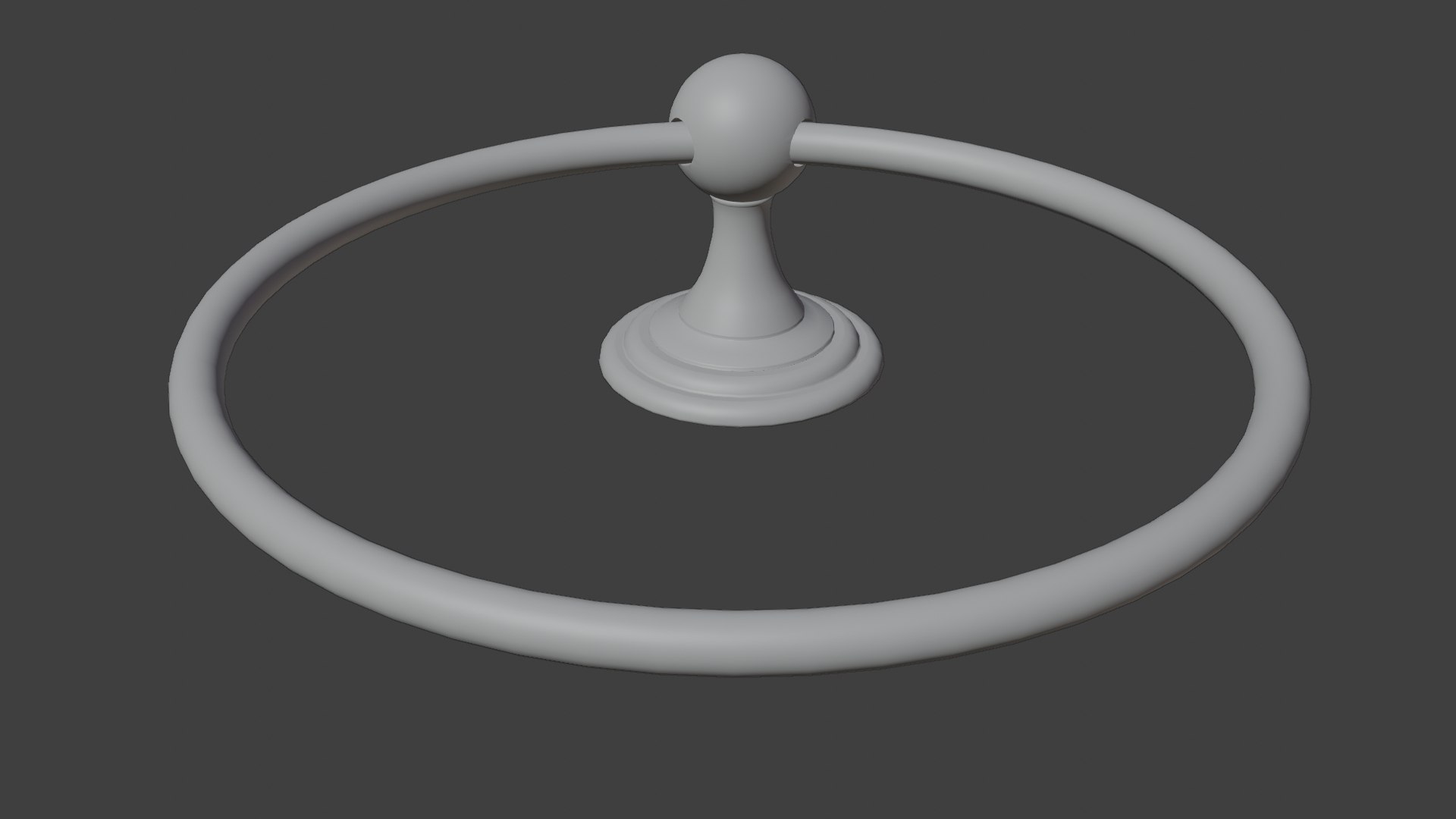 Towel Ring 3D Model 3D Model - TurboSquid 2017365