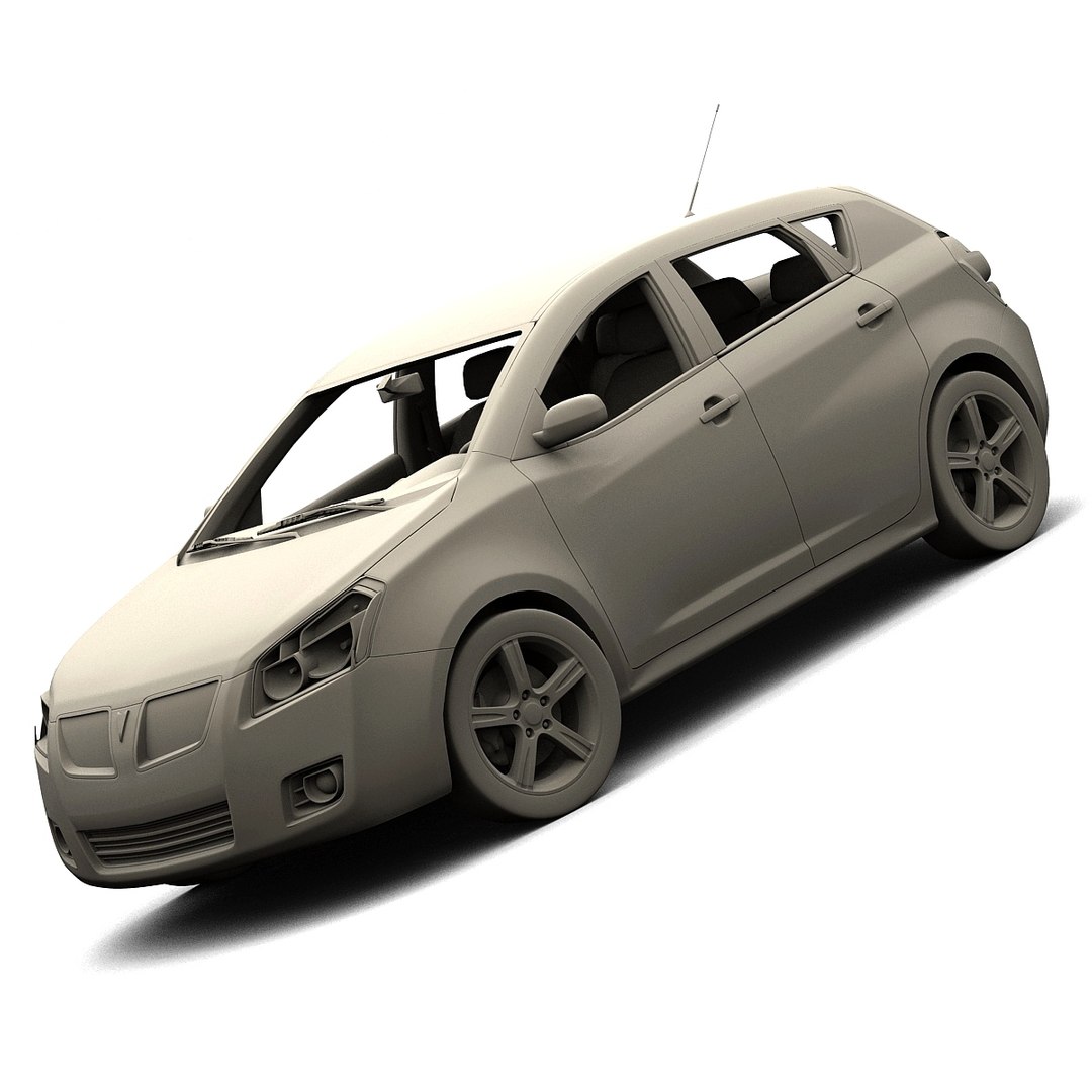 Pontiac Vibe 2009 3d Max