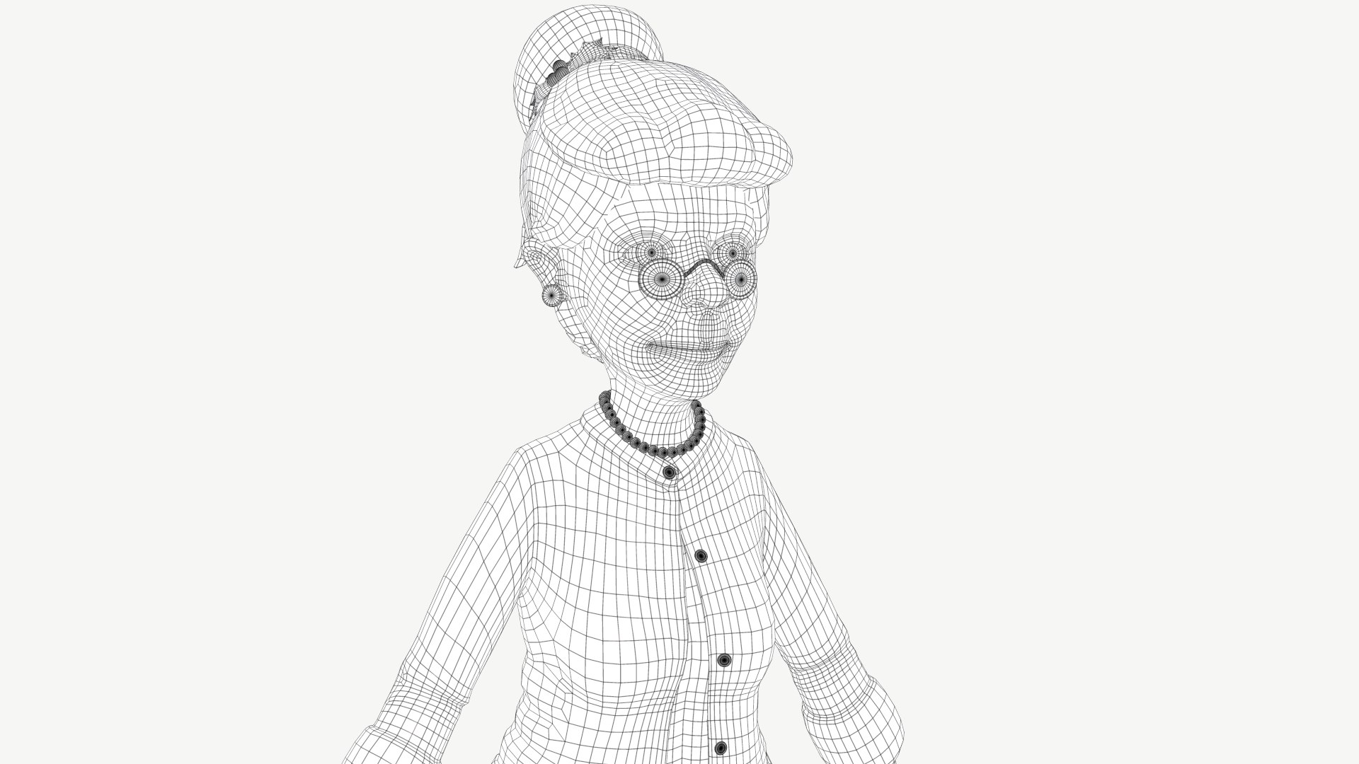 Mrs Claus 3d Model Turbosquid 2020306