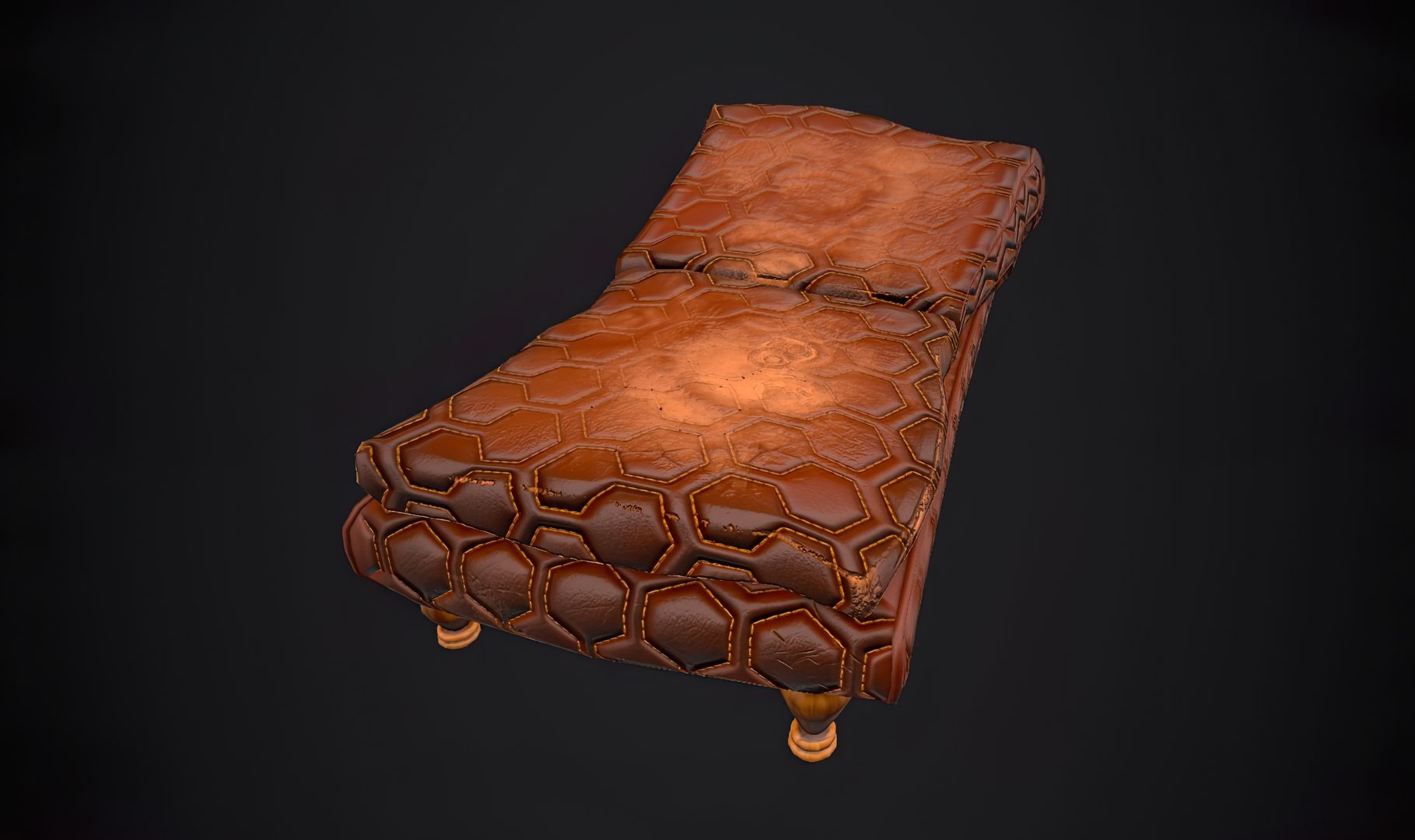 Stylized Therapy Couch Sofa 3D Model - TurboSquid 1837539