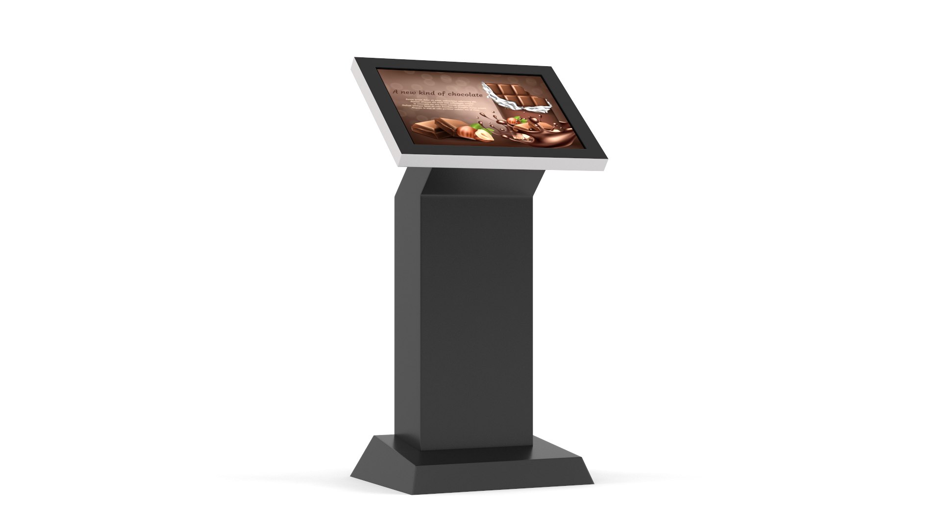 Digital Kiosk 3D Model - TurboSquid 2264374