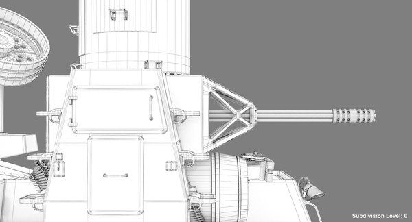 modelo 3d USS Carney LOD 2 - TurboSquid 1420836
