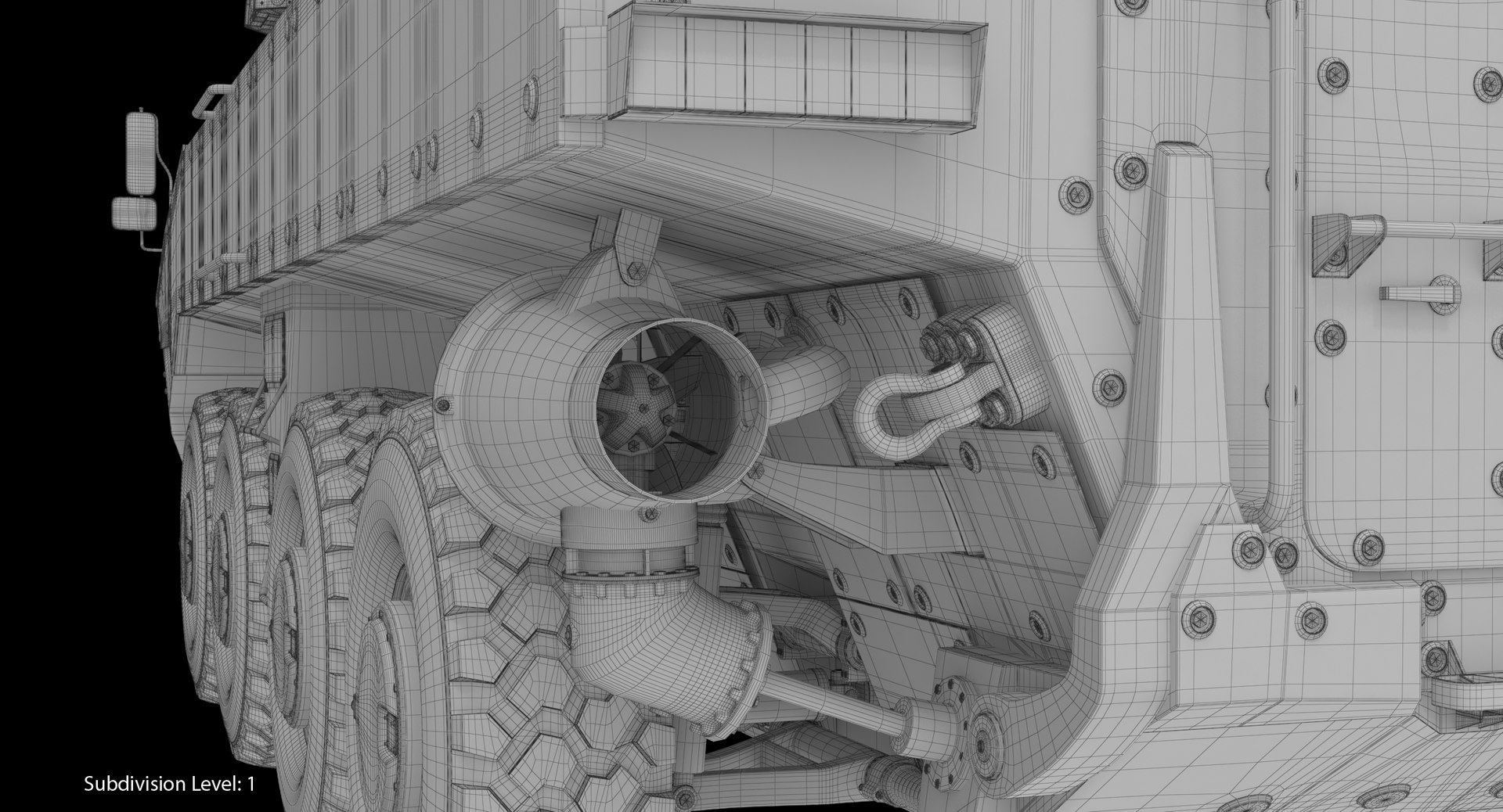 3D Vpk-7829 Bumerang Green Dirt Model - TurboSquid 1356075