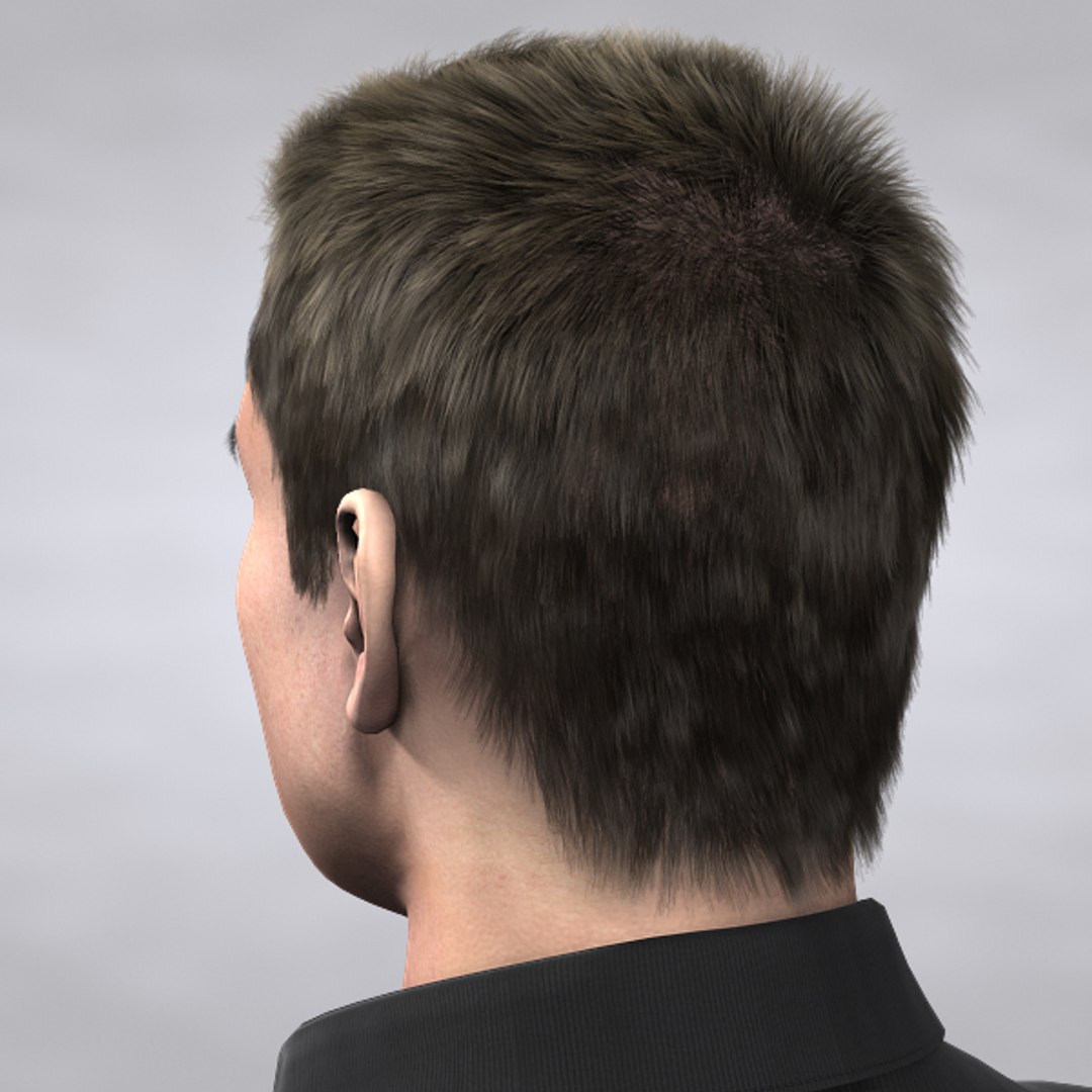 Rigged Dave Realistic Male 3d Model