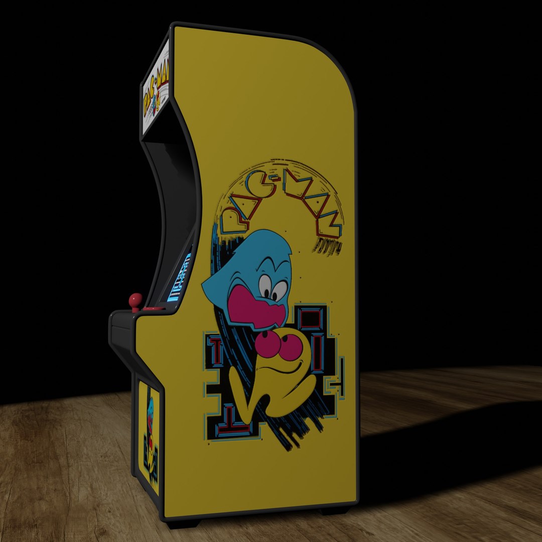 3D arcade machine model - TurboSquid 1415387