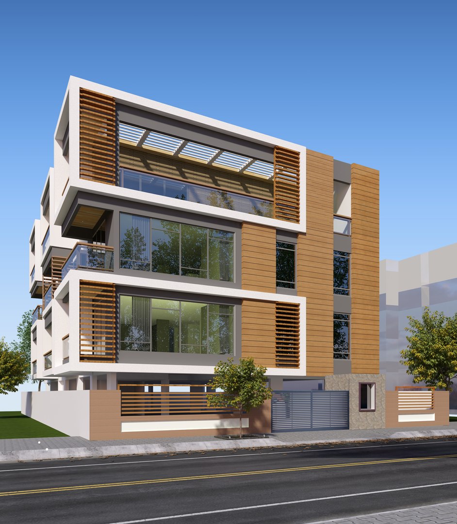 Buildings Exterior 3D Model - TurboSquid 1441774