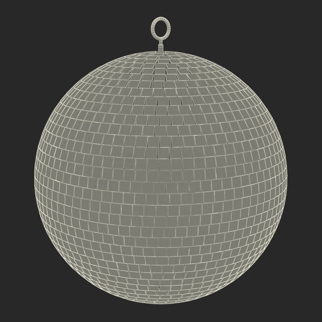 3d Disco Ball Gold