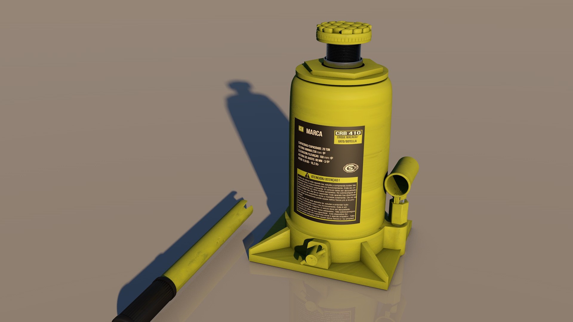 Car Jack 3d Model