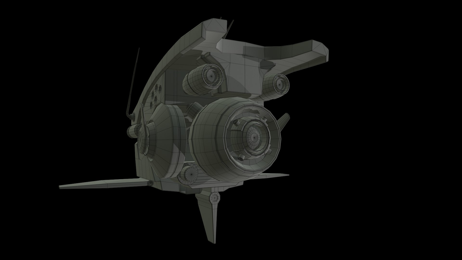 Military Drone Scout 3D Model - TurboSquid 1429128