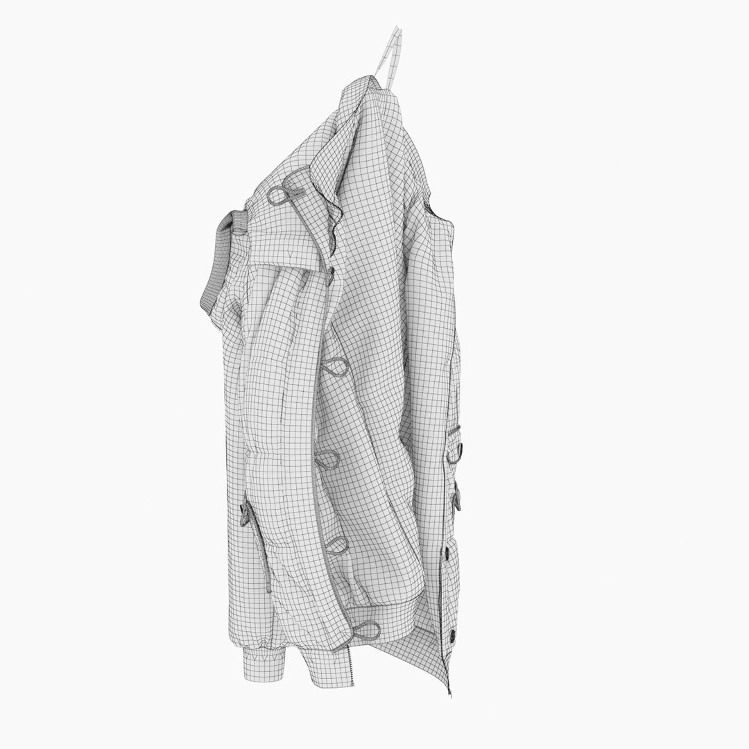 Realistic jacket hook model - TurboSquid 1168628