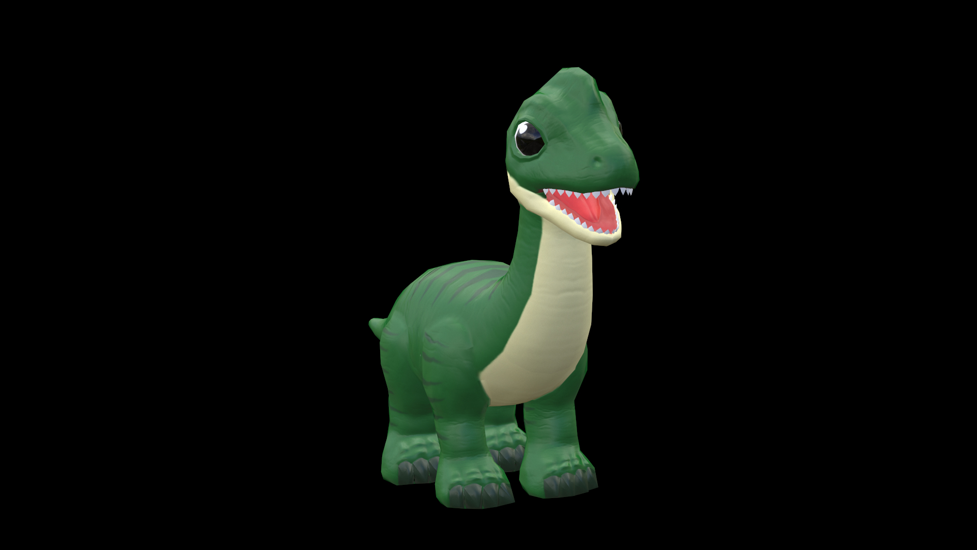3D Brachiosaurus Baby - Dinosaur Charactor - TurboSquid 2195143