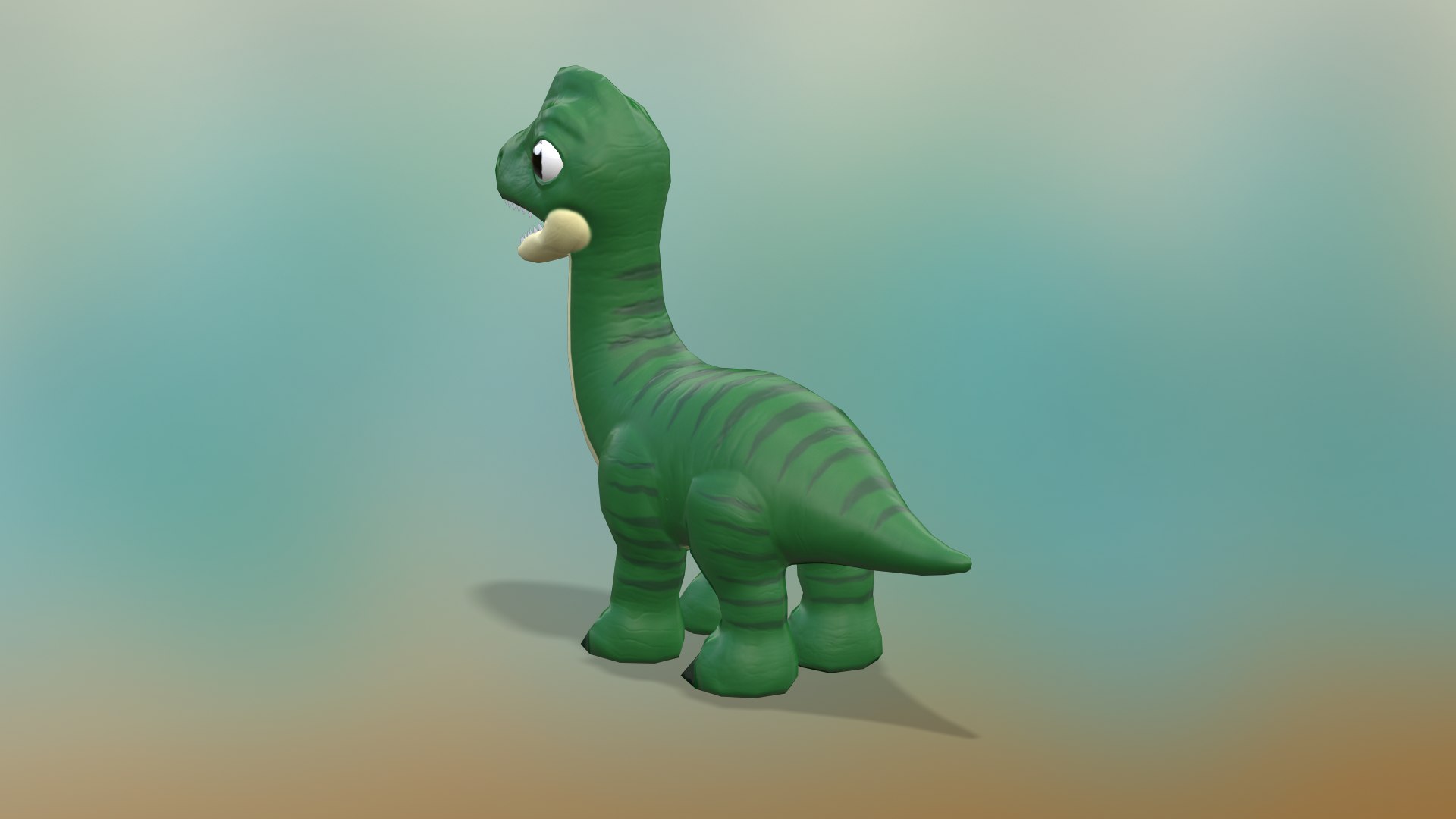 3D Brachiosaurus Baby - Dinosaur Charactor - TurboSquid 2195143