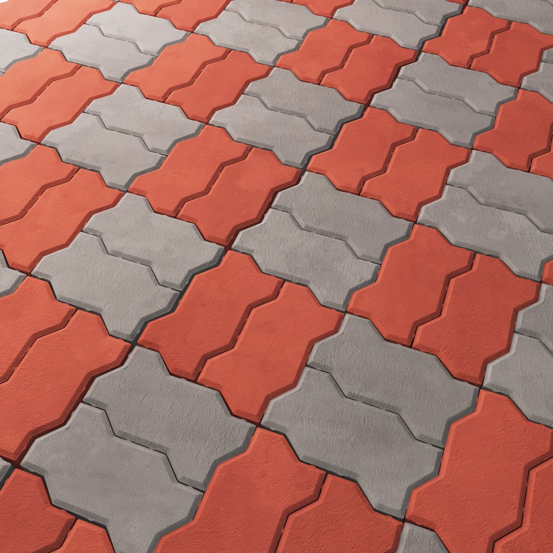 Paving Decor N6 3D Model - TurboSquid 2204204