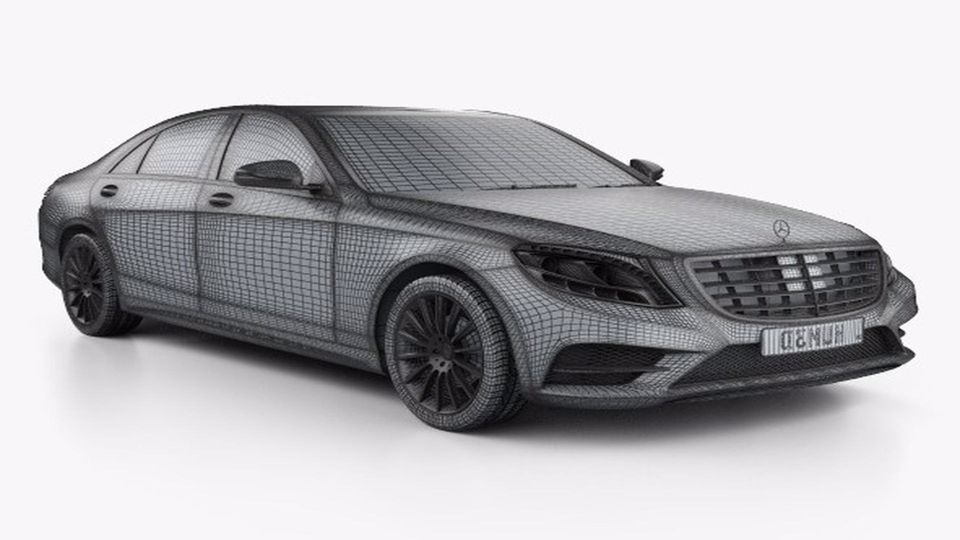 Mercedes W222 3D Model - TurboSquid 1697402