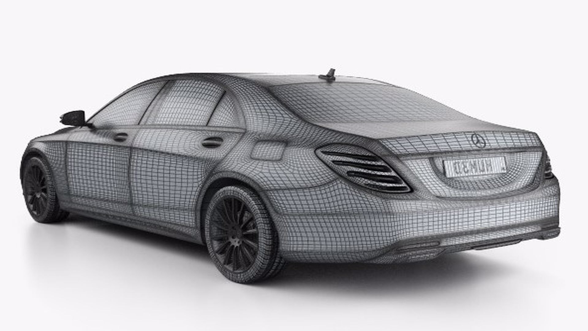 Mercedes W222 3D Model - TurboSquid 1697402