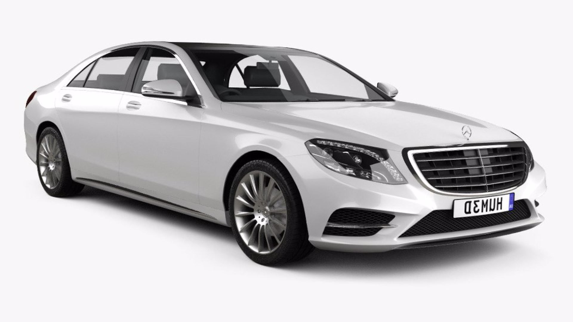 Mercedes W222 3D Model - TurboSquid 1697402