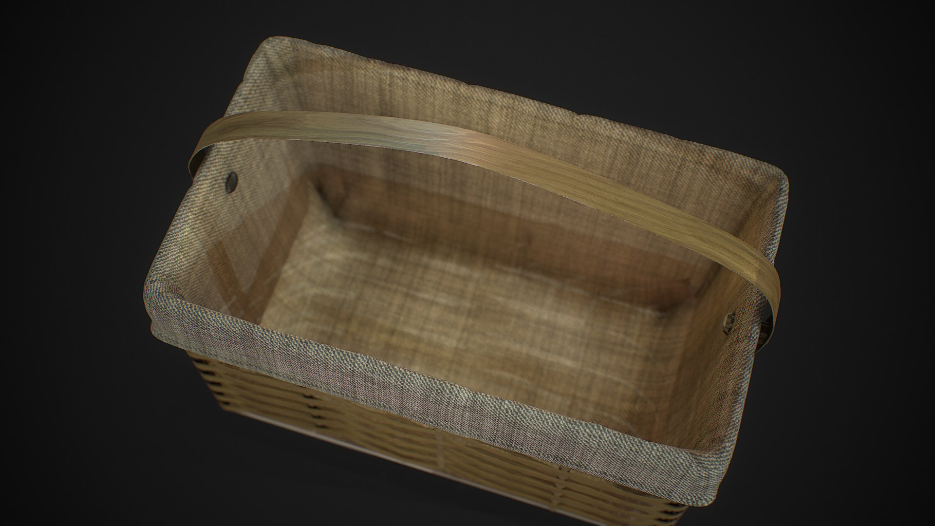 Boho Style Basket 3D Model - TurboSquid 1715385