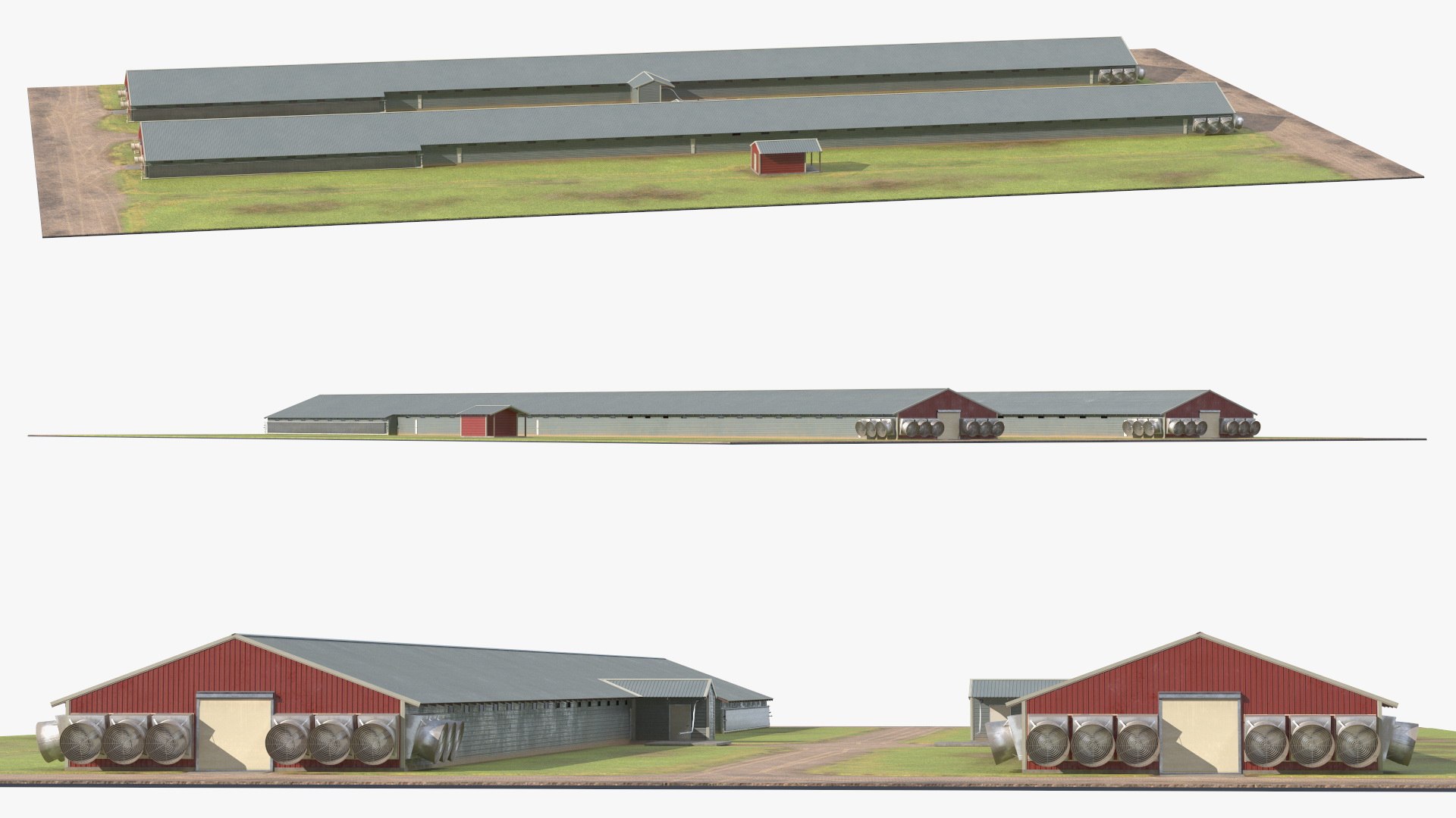 Poultry Farm 3D Model - TurboSquid 2178502