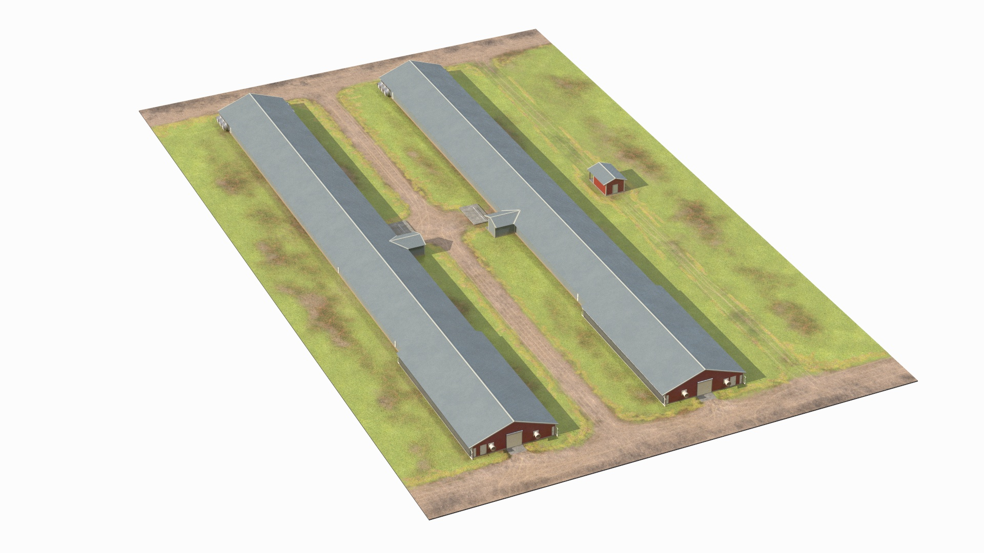 Poultry Farm 3D Model - TurboSquid 2178502