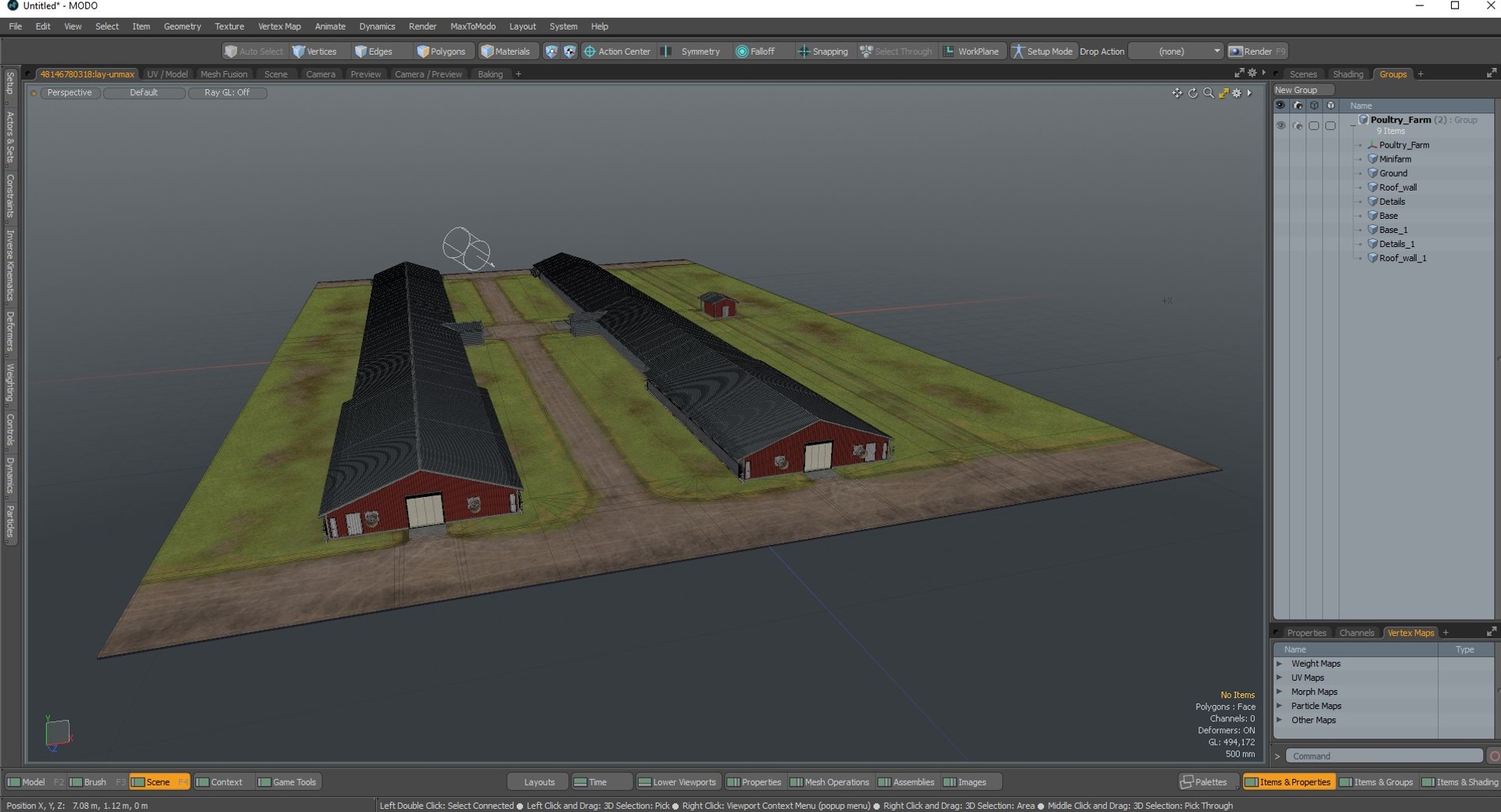 Poultry Farm 3D Model - TurboSquid 2178502