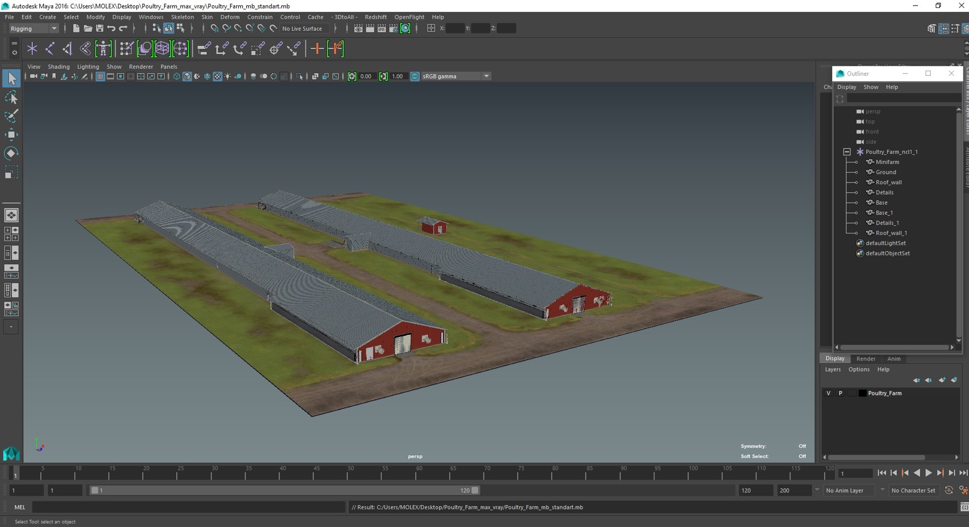 Poultry Farm 3D Model - TurboSquid 2178502