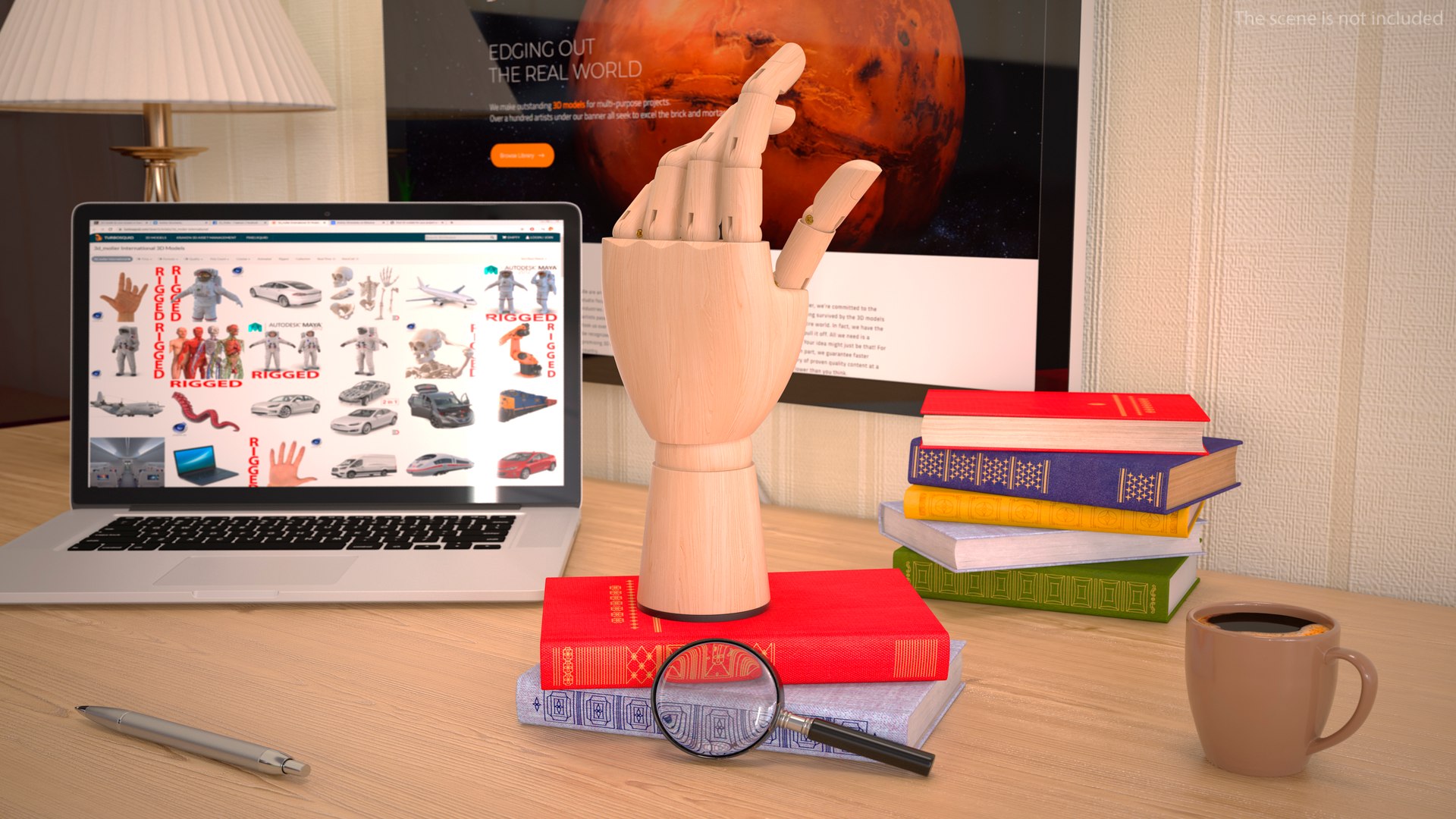 Wooden Drawing Hand Model Relaxed Pose Model - TurboSquid 1991647