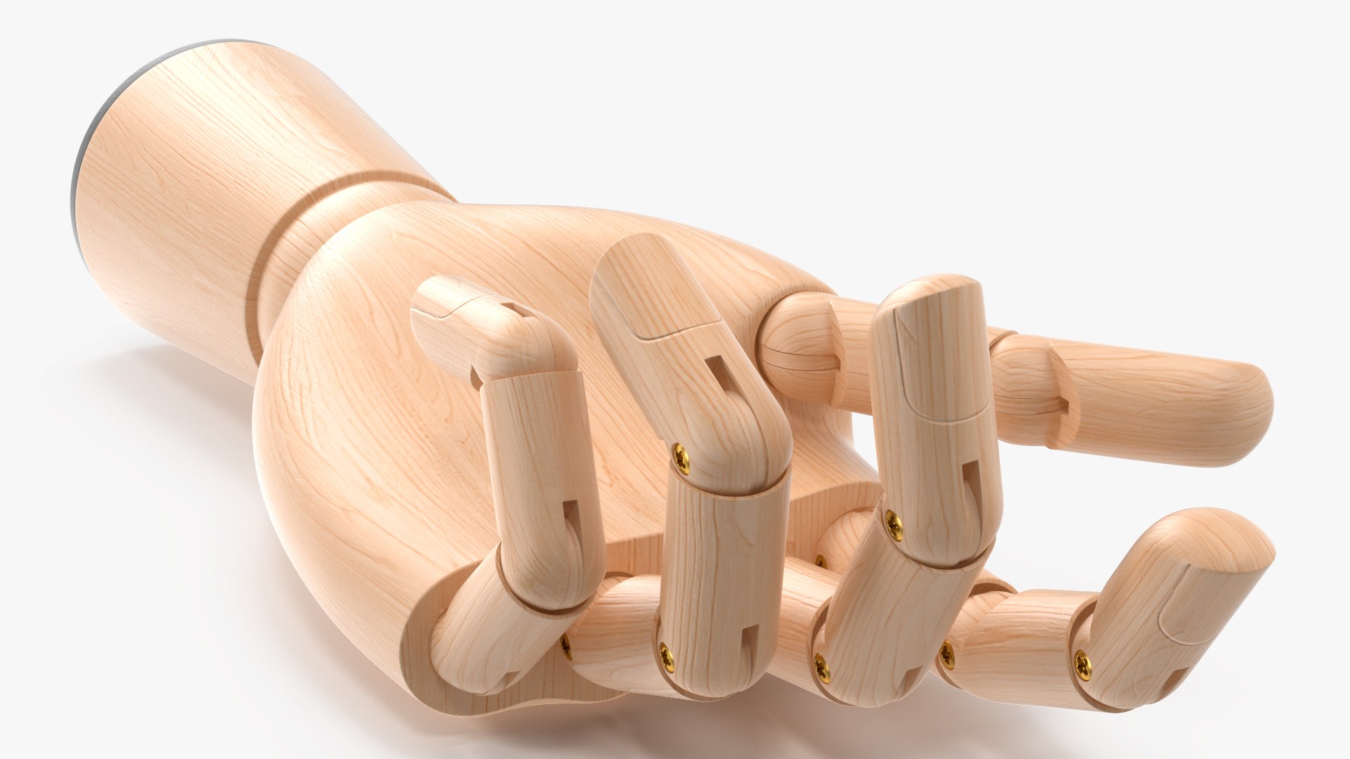 Wooden Drawing Hand Model Relaxed Pose Model - TurboSquid 1991647