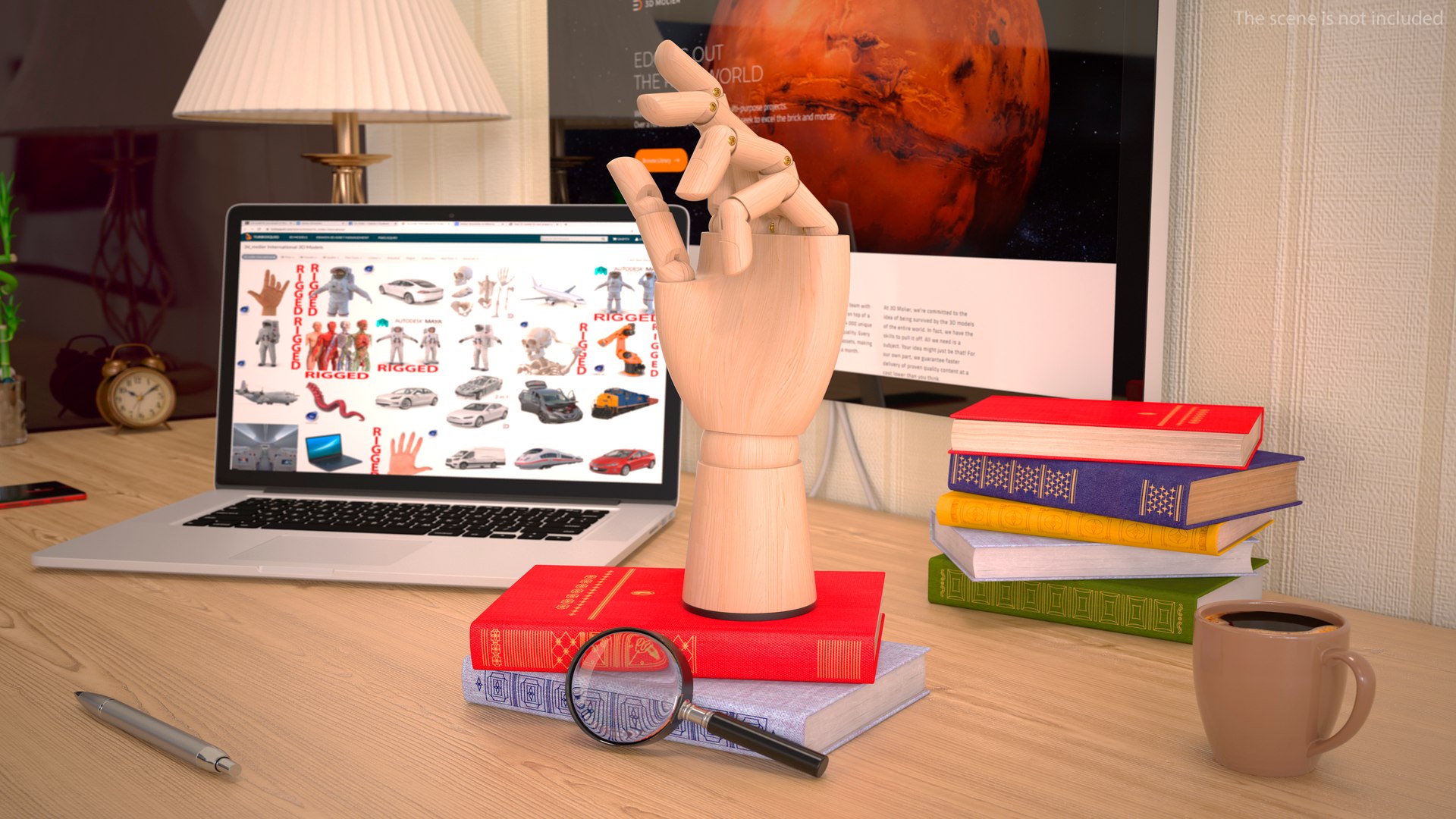 Wooden Drawing Hand Model Relaxed Pose Model - TurboSquid 1991647