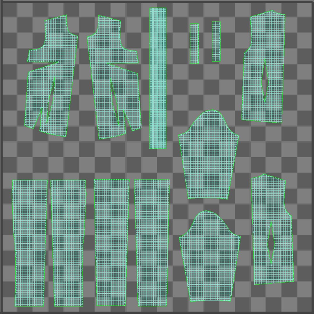 Female Formal Cloth 005 3D - TurboSquid 1508931