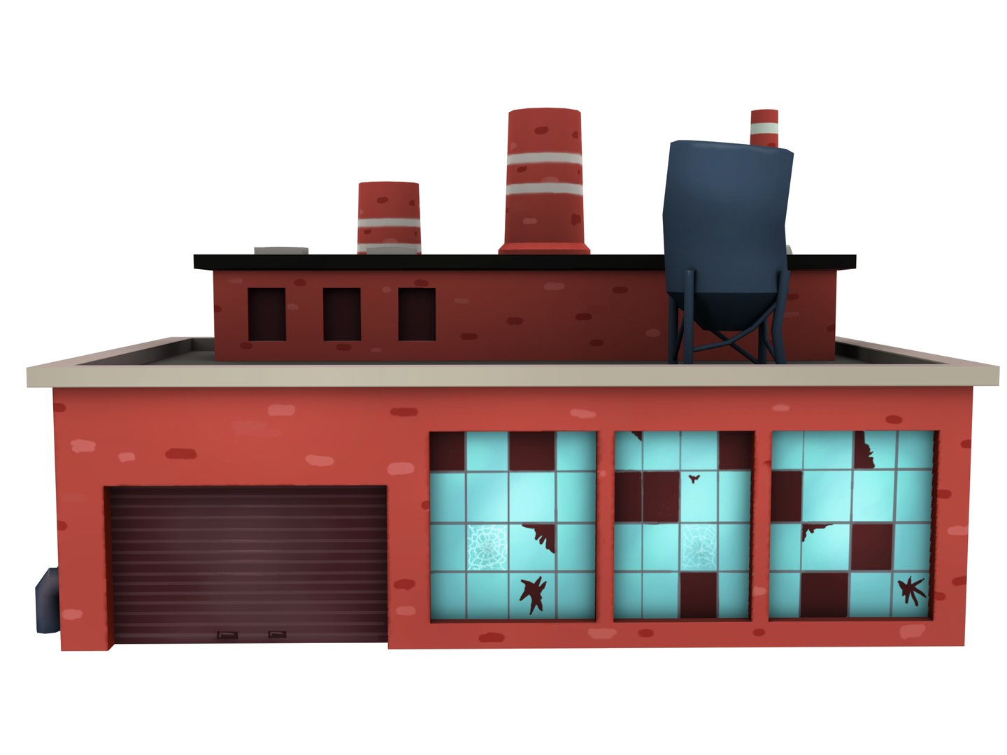 Brick Factory 3D Model - TurboSquid 1294711