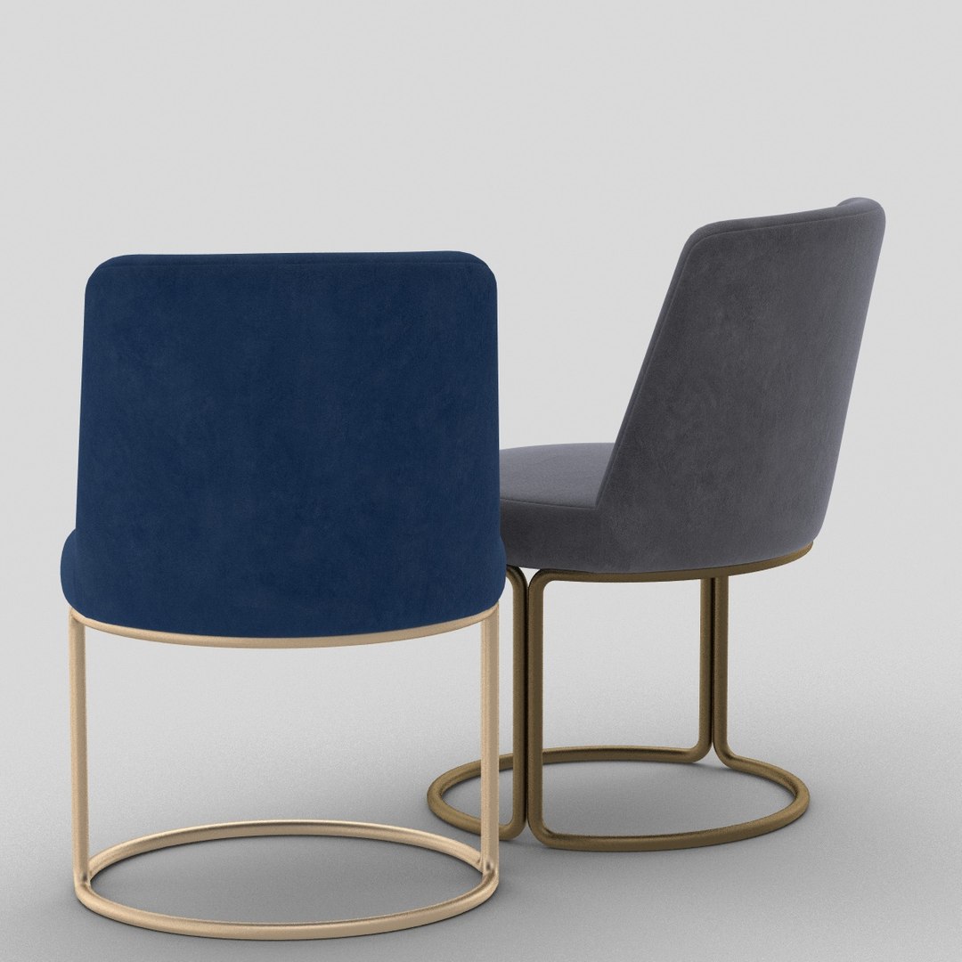 3D chairs cora dining - TurboSquid 1398228