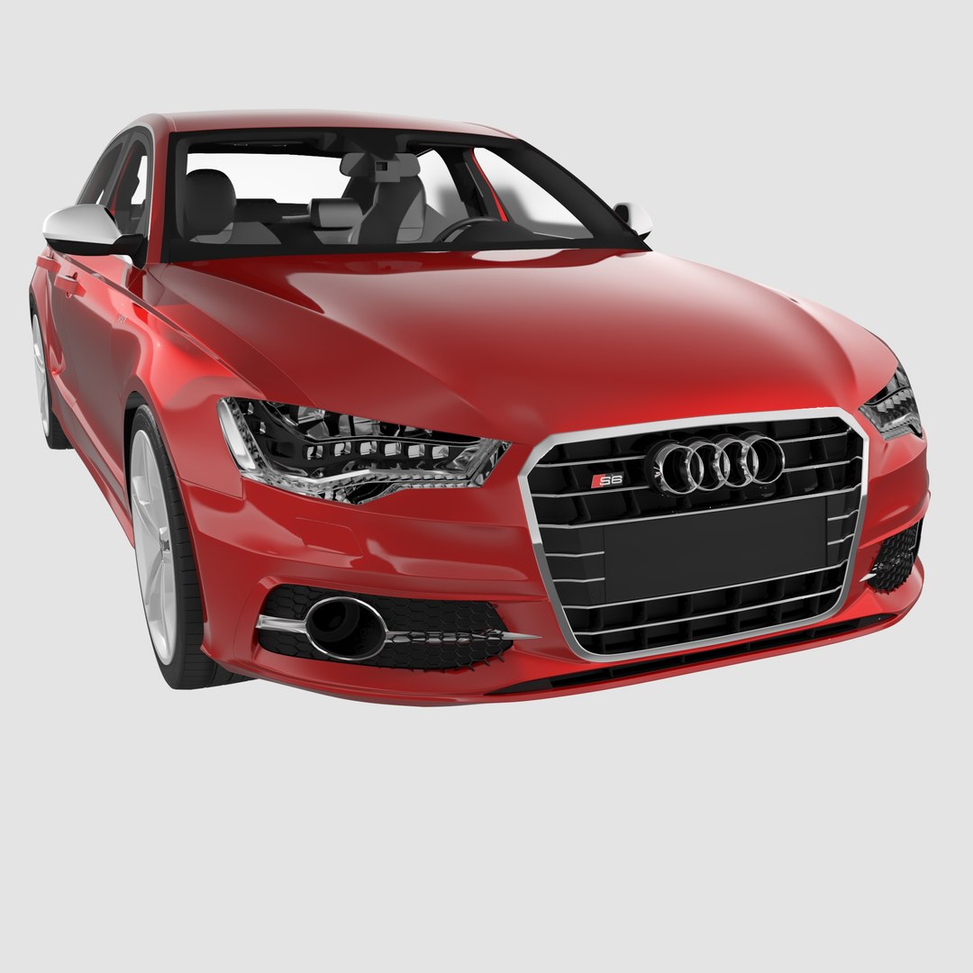 3d Model Audi S6 2013