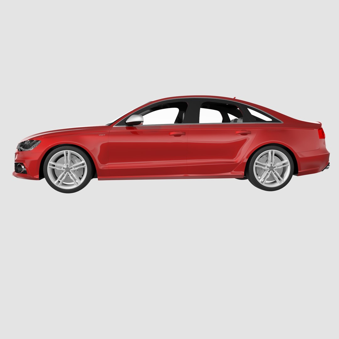 3d Model Audi S6 2013